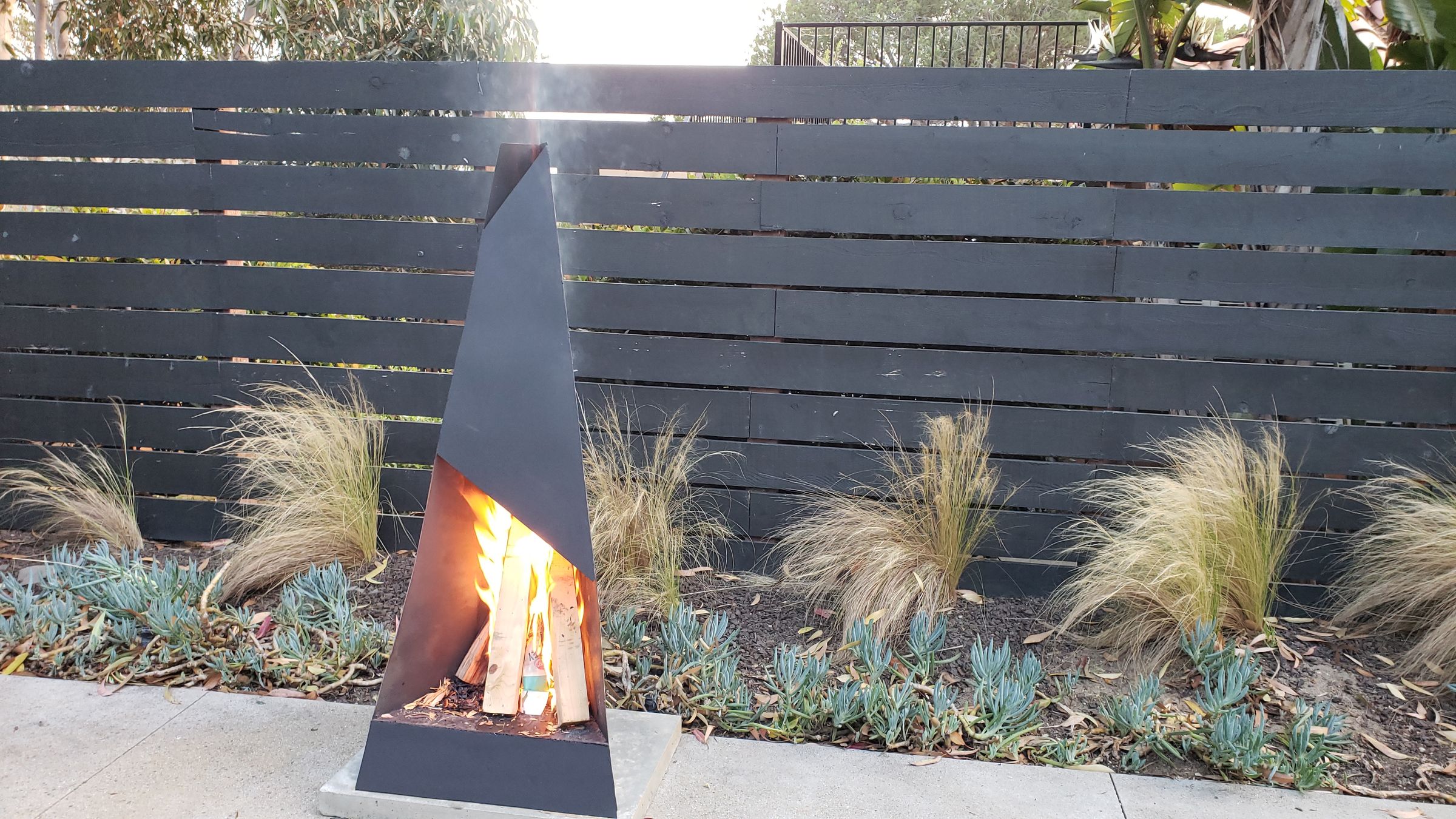 Modern Geometric Steel Chiminea : 9 Steps (with Pictures) - Instructables