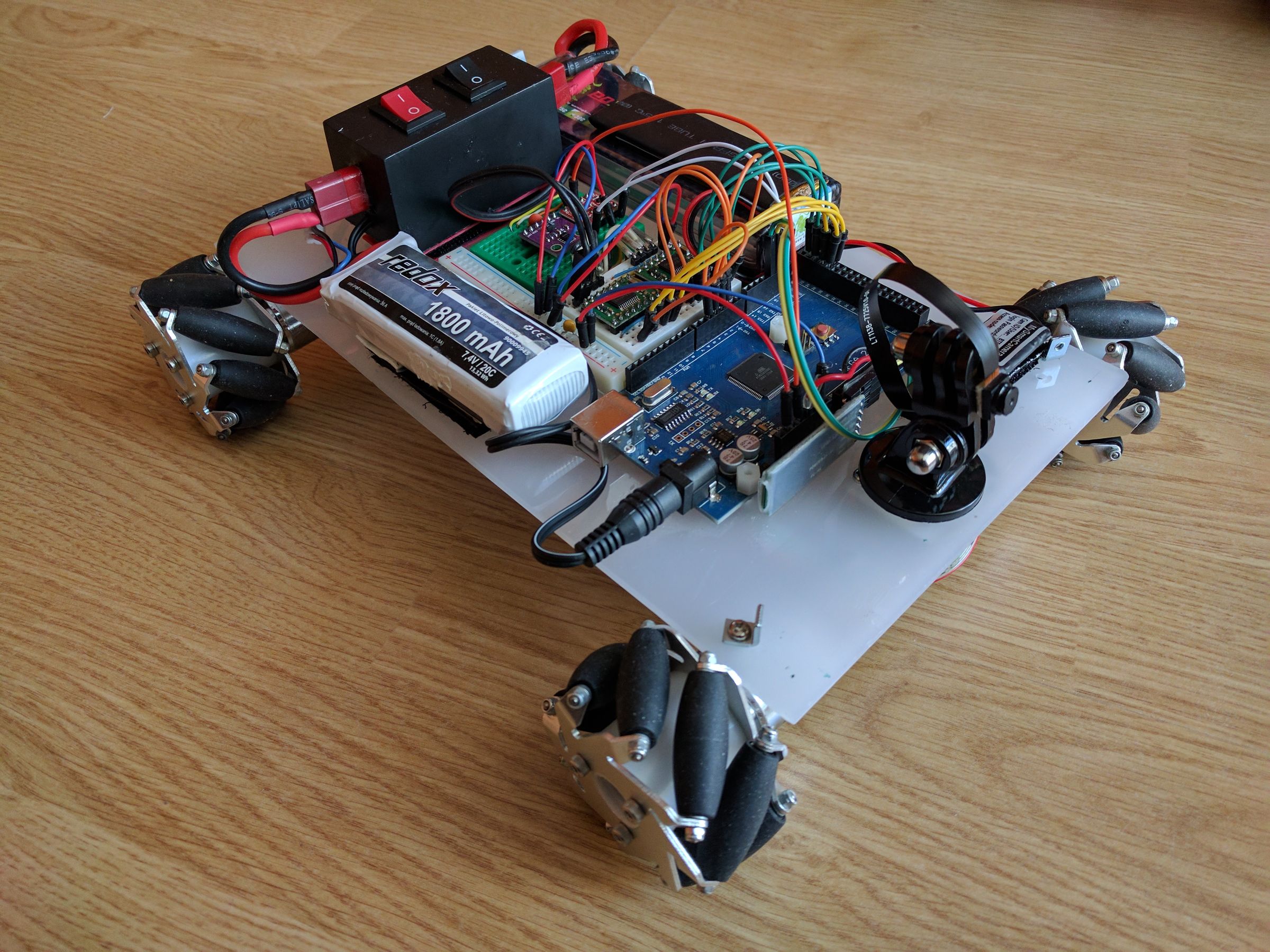 Voice and Gesture Controlled Mecanum Wheel Robot : 4 Steps (with Pictures) - Instructables