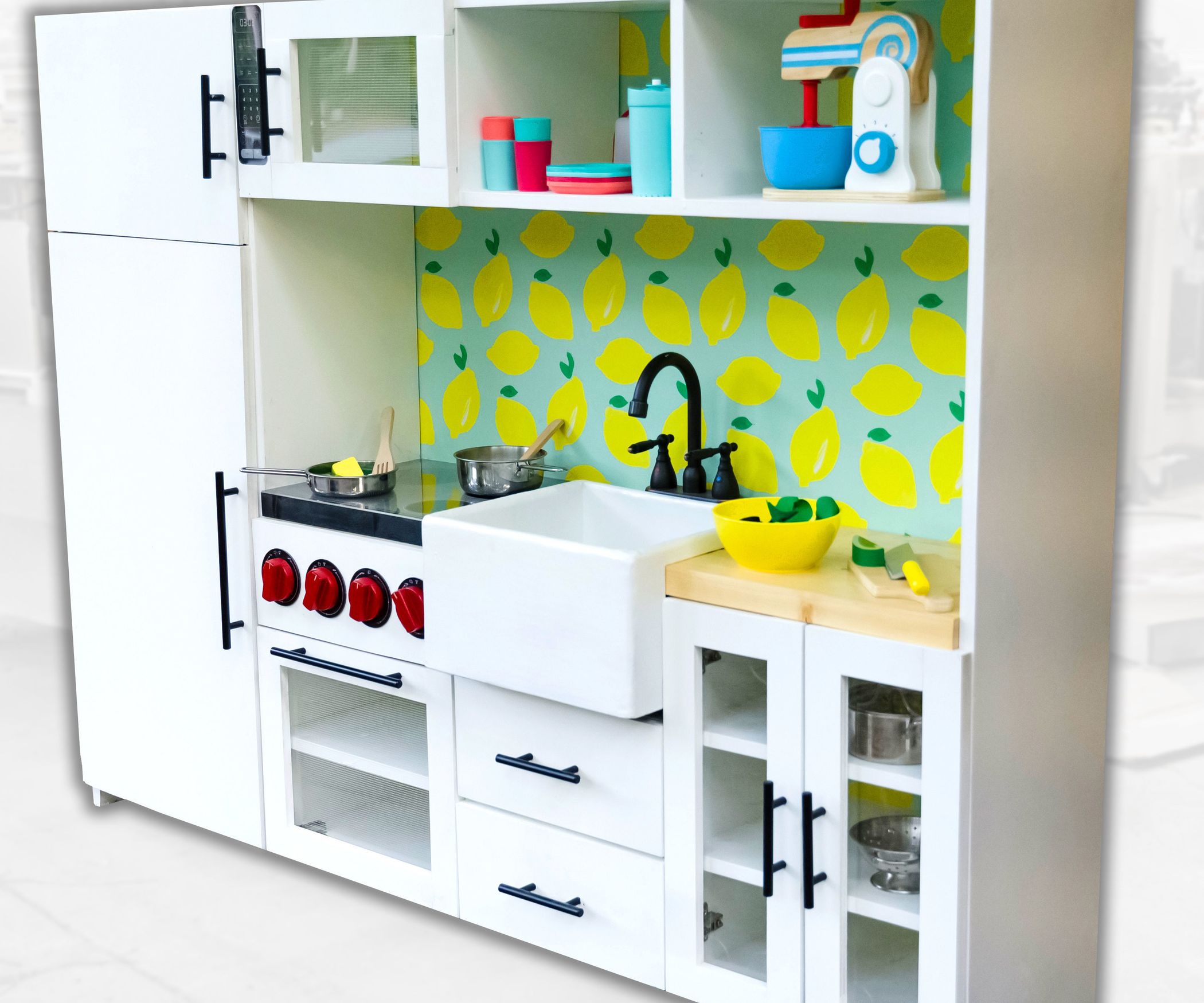 Play Kitchen With Farmhouse Sink : 18 Steps (with Pictures) - Instructables
