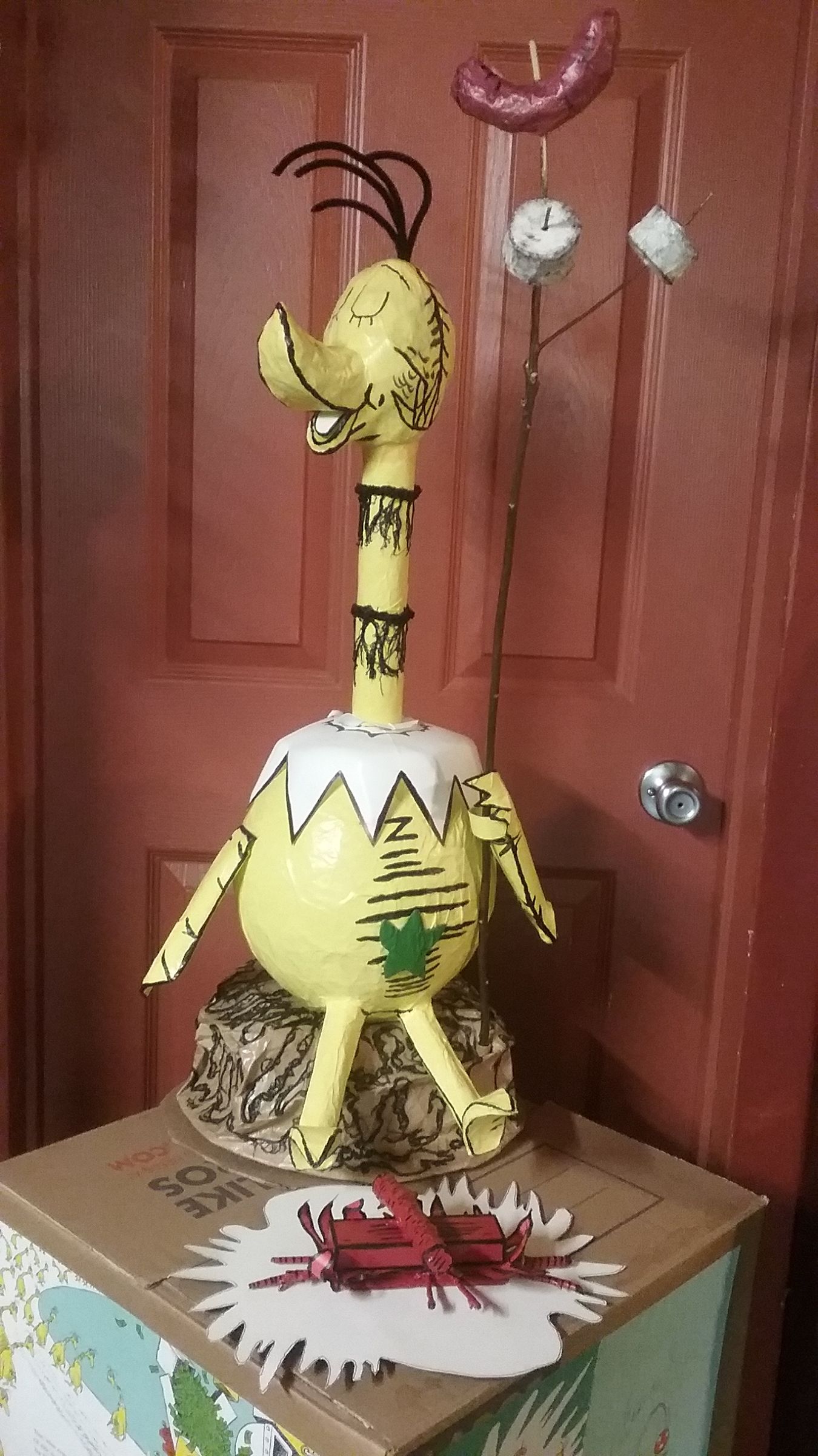 Sneetch From Dr. Seuss Story Made From Trash : 6 Steps - Instructables