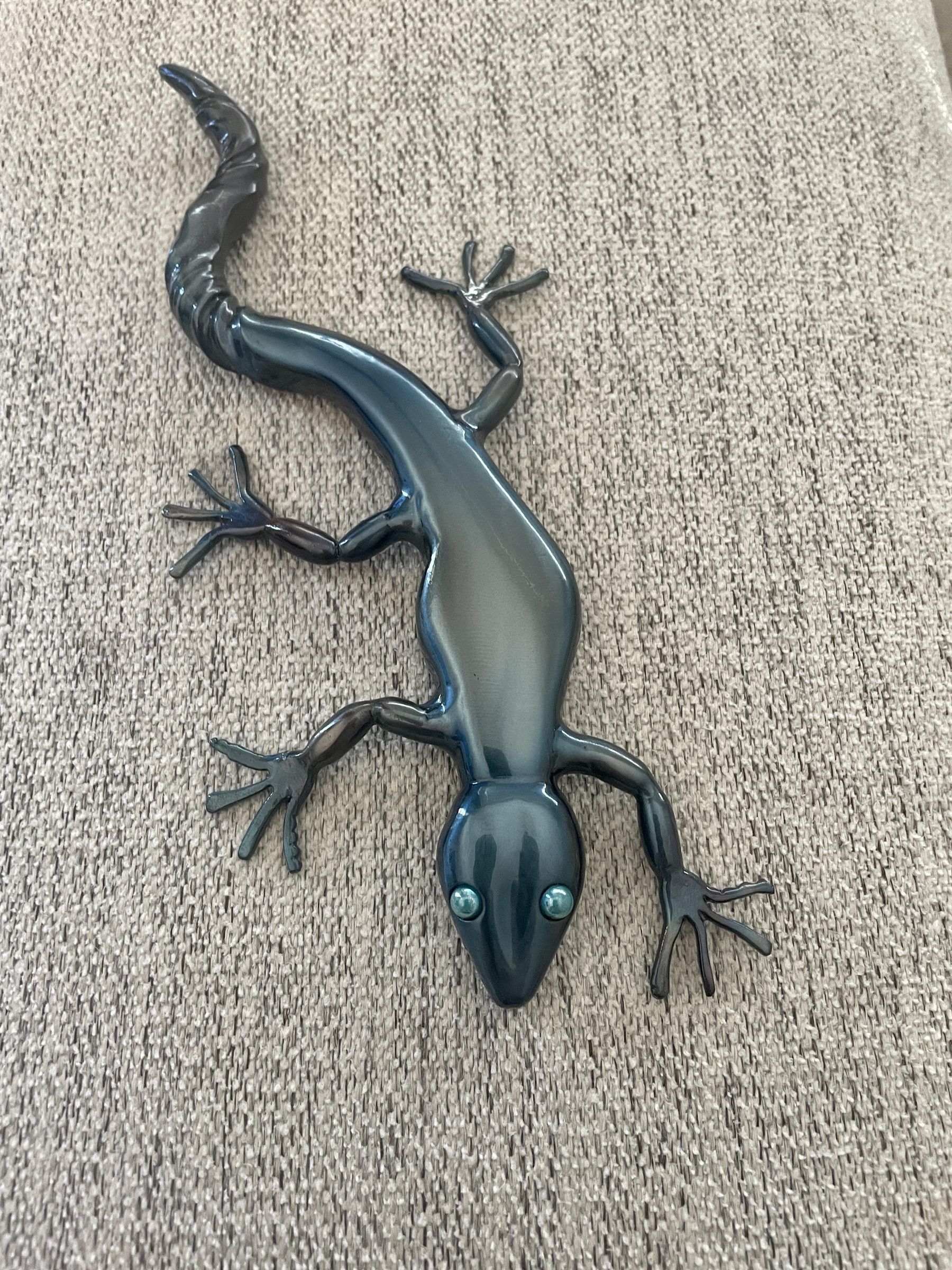 How to Make a Beautiful Lizard From Simple Scrap Metal : 8 Steps (with ...