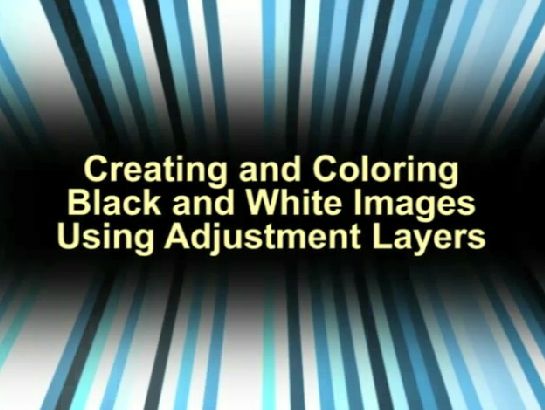 Photoshop Tutorial: Creating and Coloring Black and White Images ...