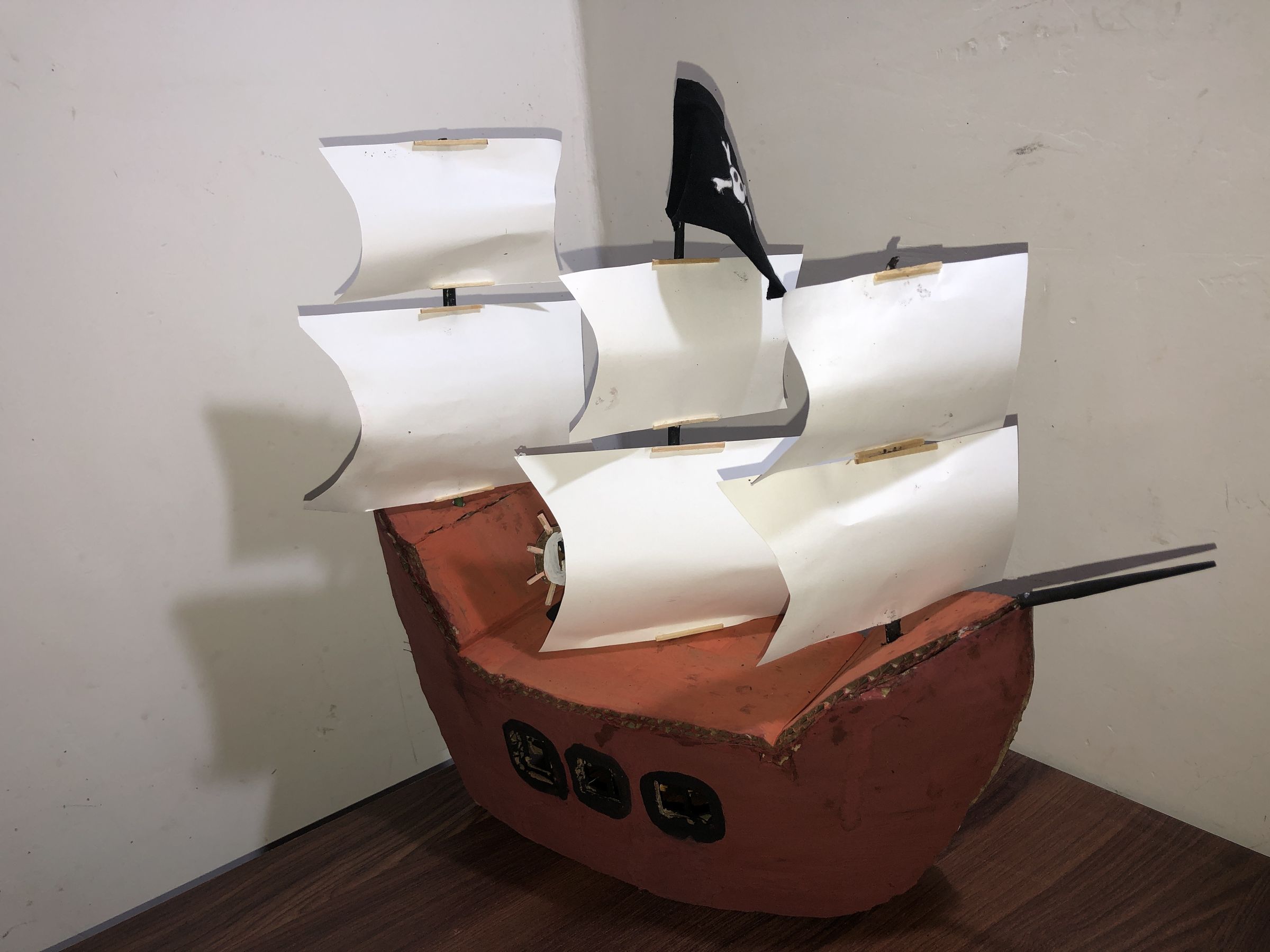 How To Make A Paper Pirate Ship