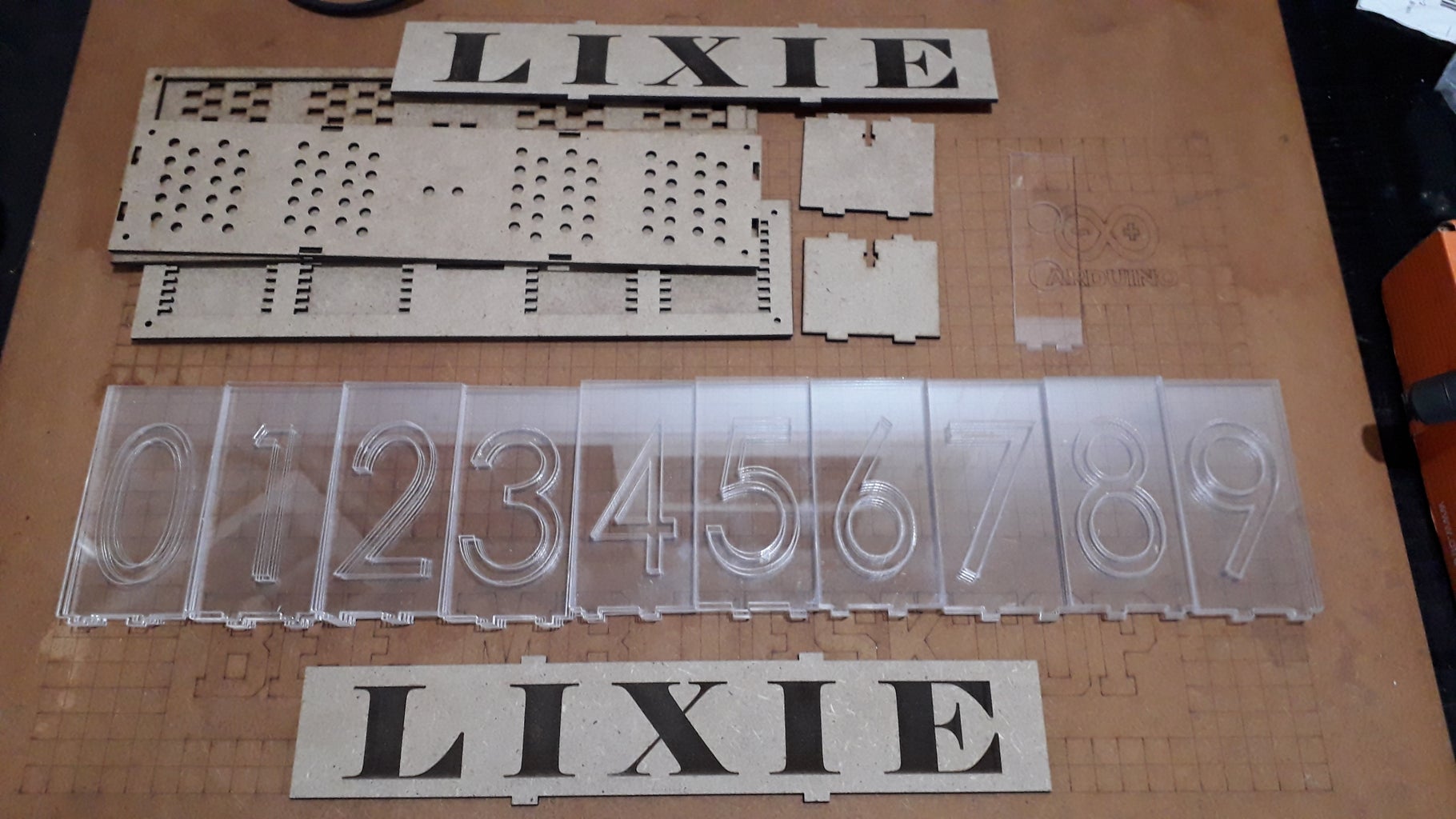 Arduino Lixie Clock 8 Steps Instructables