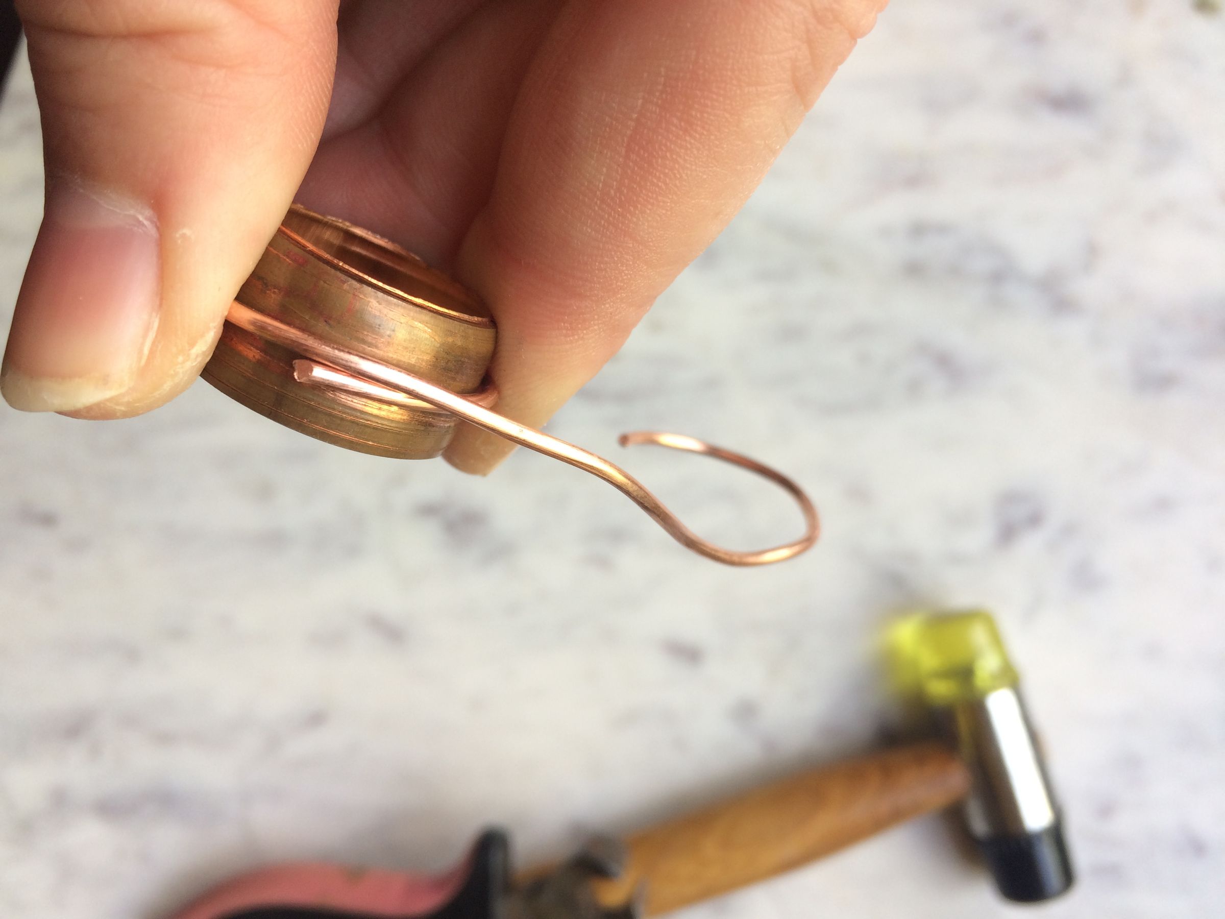 Recycled Copper Spinner Ring : 12 Steps (with Pictures) - Instructables