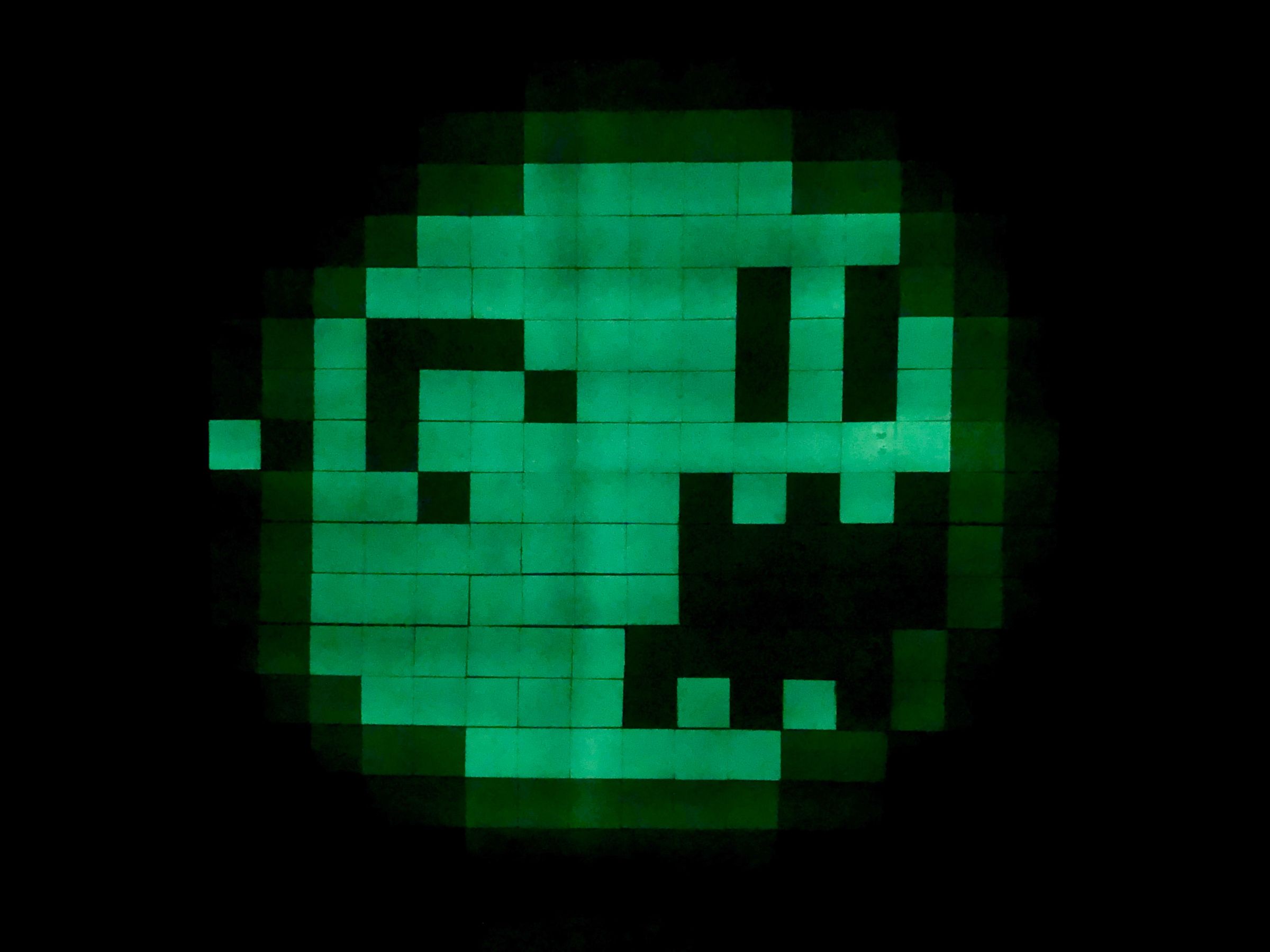 8-Bit Glow in the Dark Pixel Art : 8 Steps (with Pictures) - Instructables