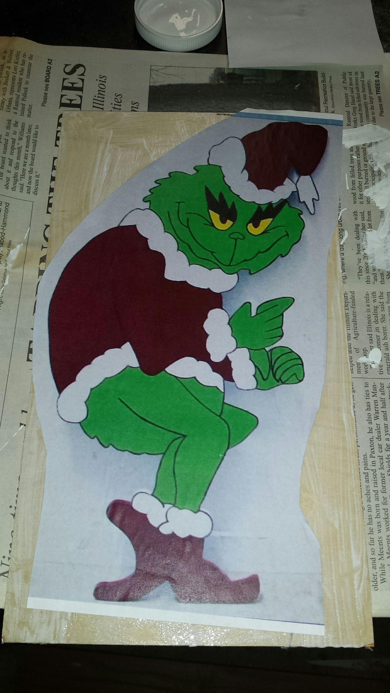 Scroll Saw Grinch and Dog Holiday Decoration : 8 Steps (with Pictures) - Instructables