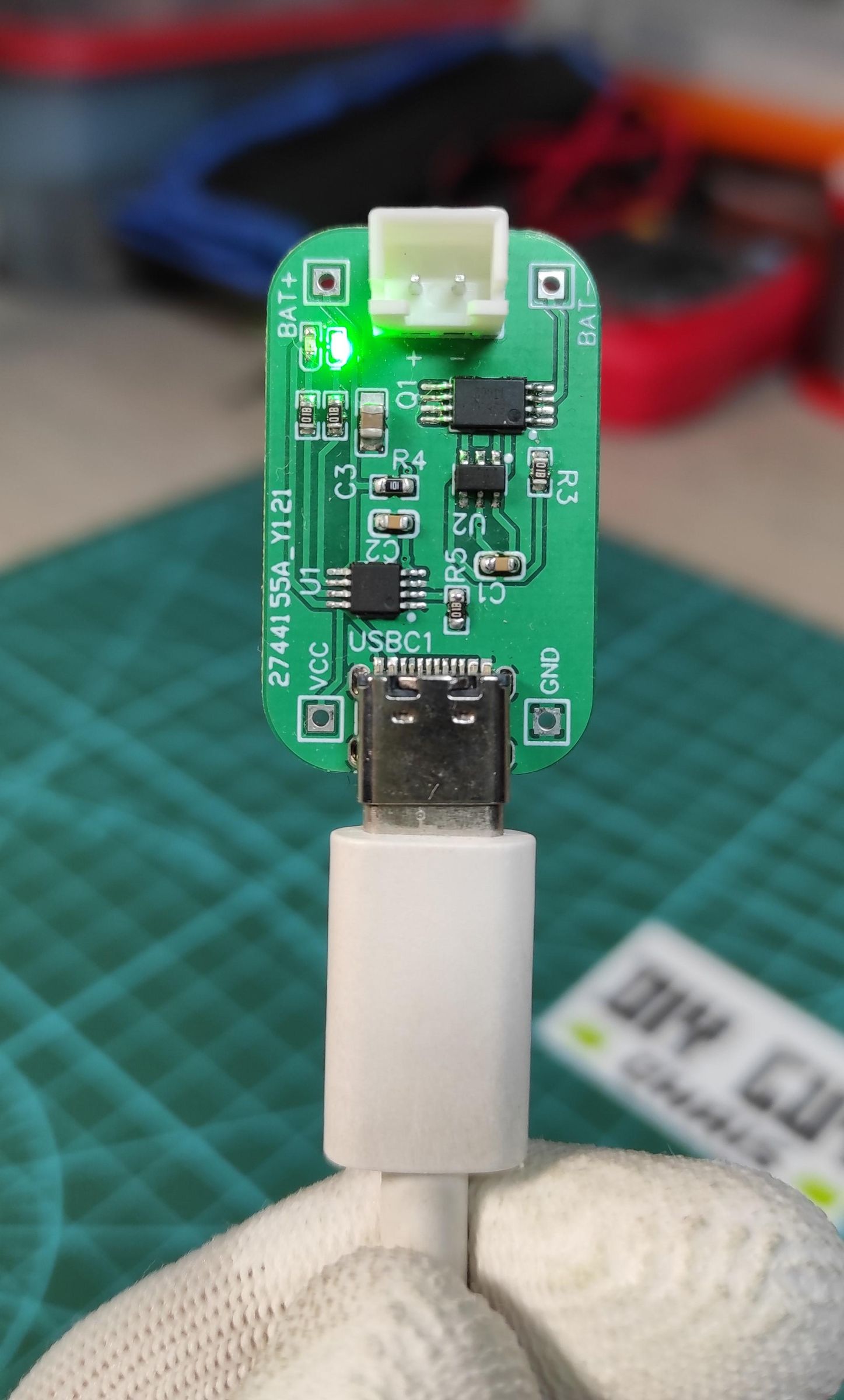 DIY Protected Lithium Battery Charger (TP4056) : 4 Steps - Instructables