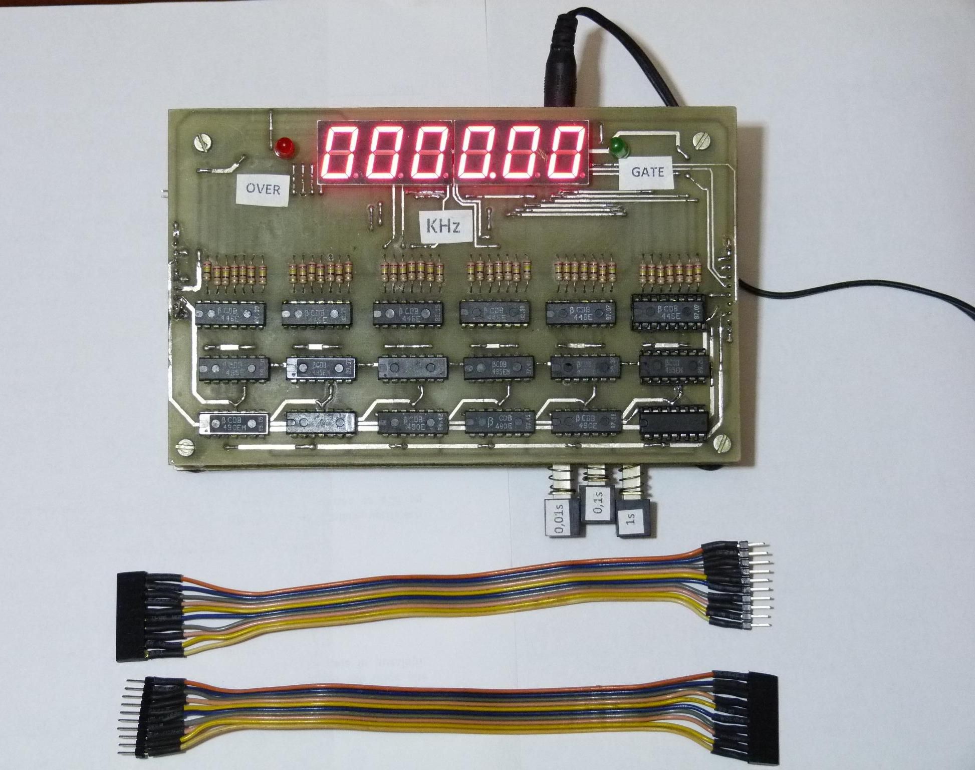 Nostalgic TTL Frequency Meter : 5 Steps (with Pictures) - Instructables