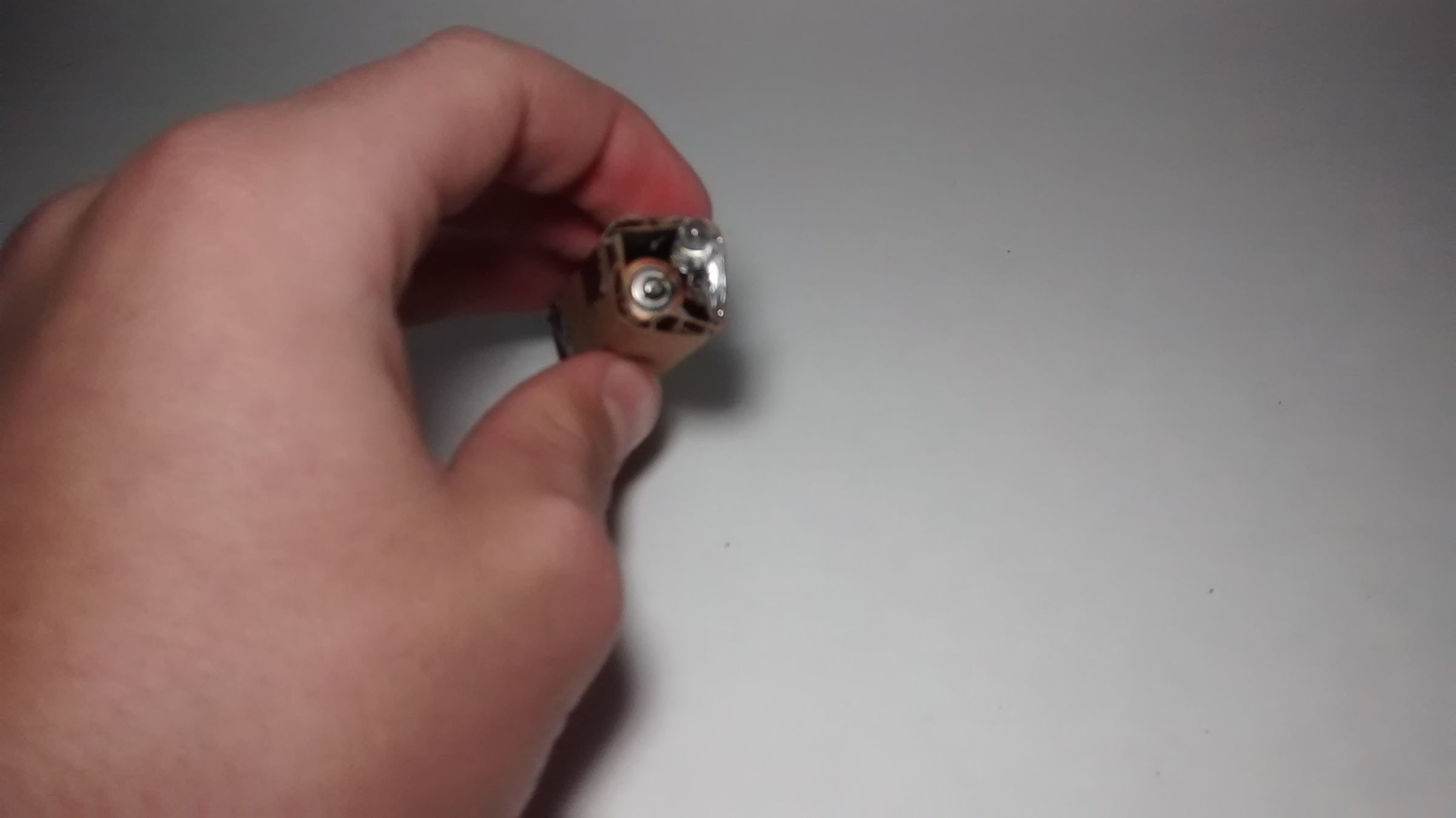 Minecraft Light Up Torch for Your Keychain : 7 Steps - Instructables