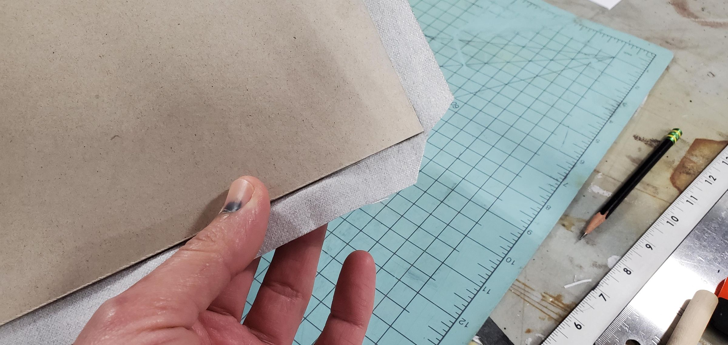 No Sew Book Binding - Easier Way to Make a Sketch Book? : 21 Steps ...