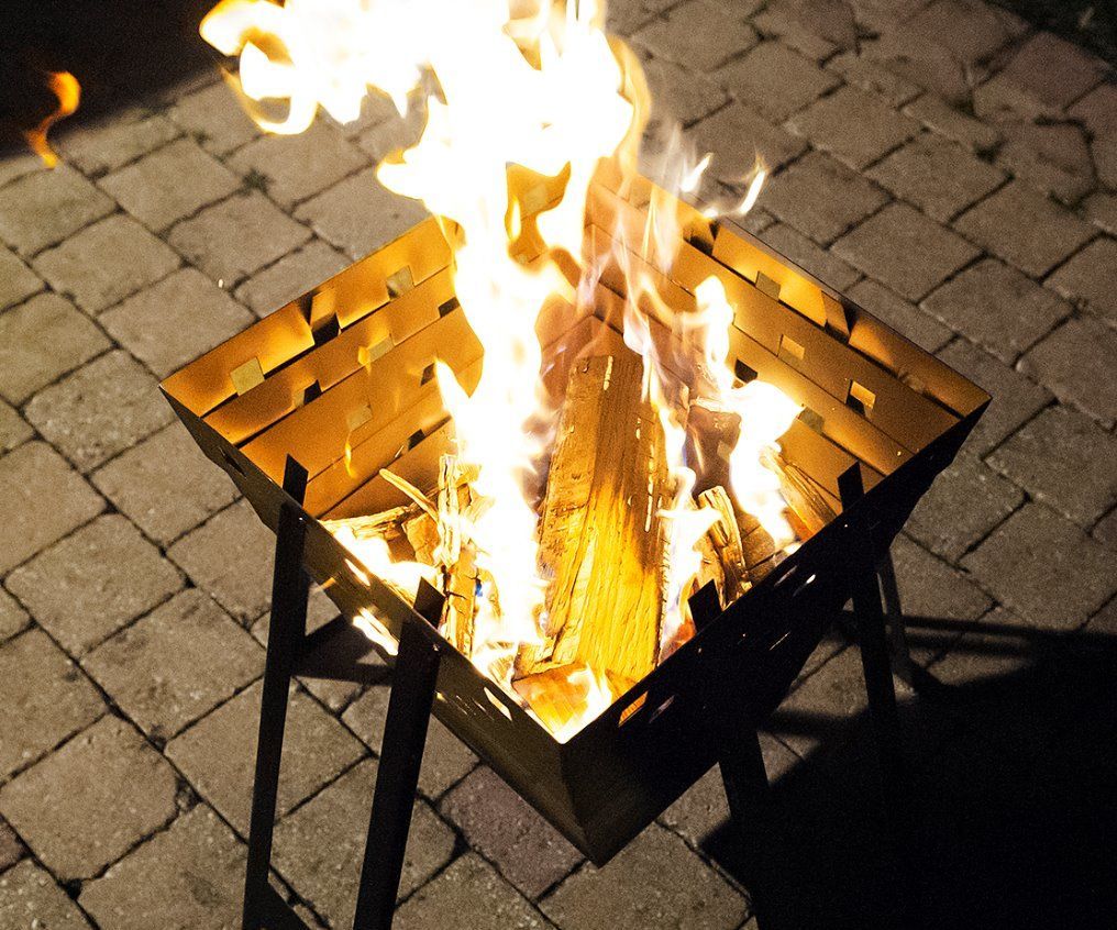 Portable / Flatpack Fire Basket : 10 Steps (with Pictures) - Instructables
