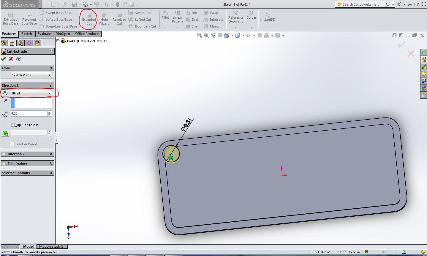 SolidWorks Tutorial: How to Make a Gearbox Cover Plate : 13 Steps ...