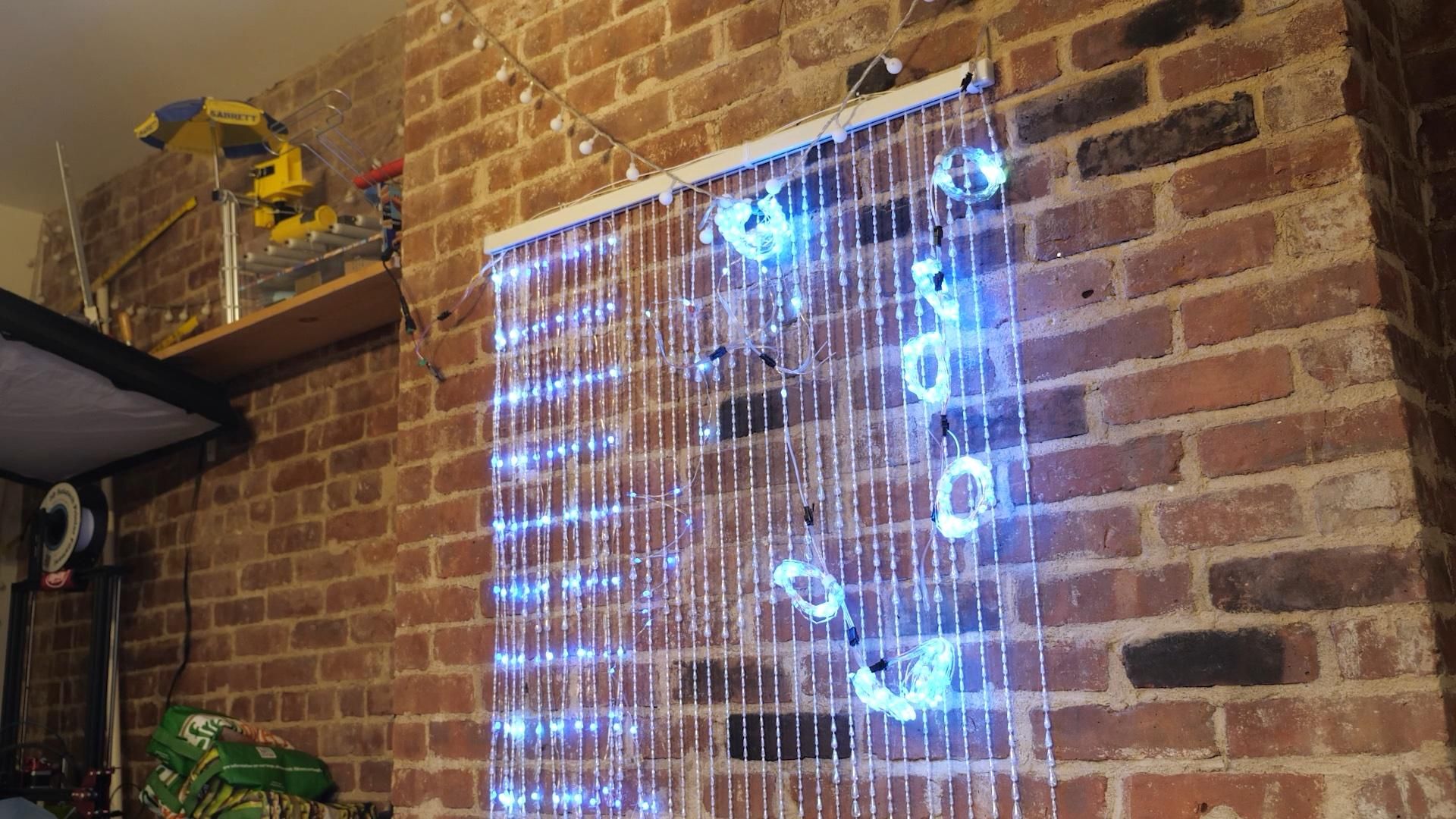 LED Beaded Curtain : 4 Steps (with Pictures) - Instructables