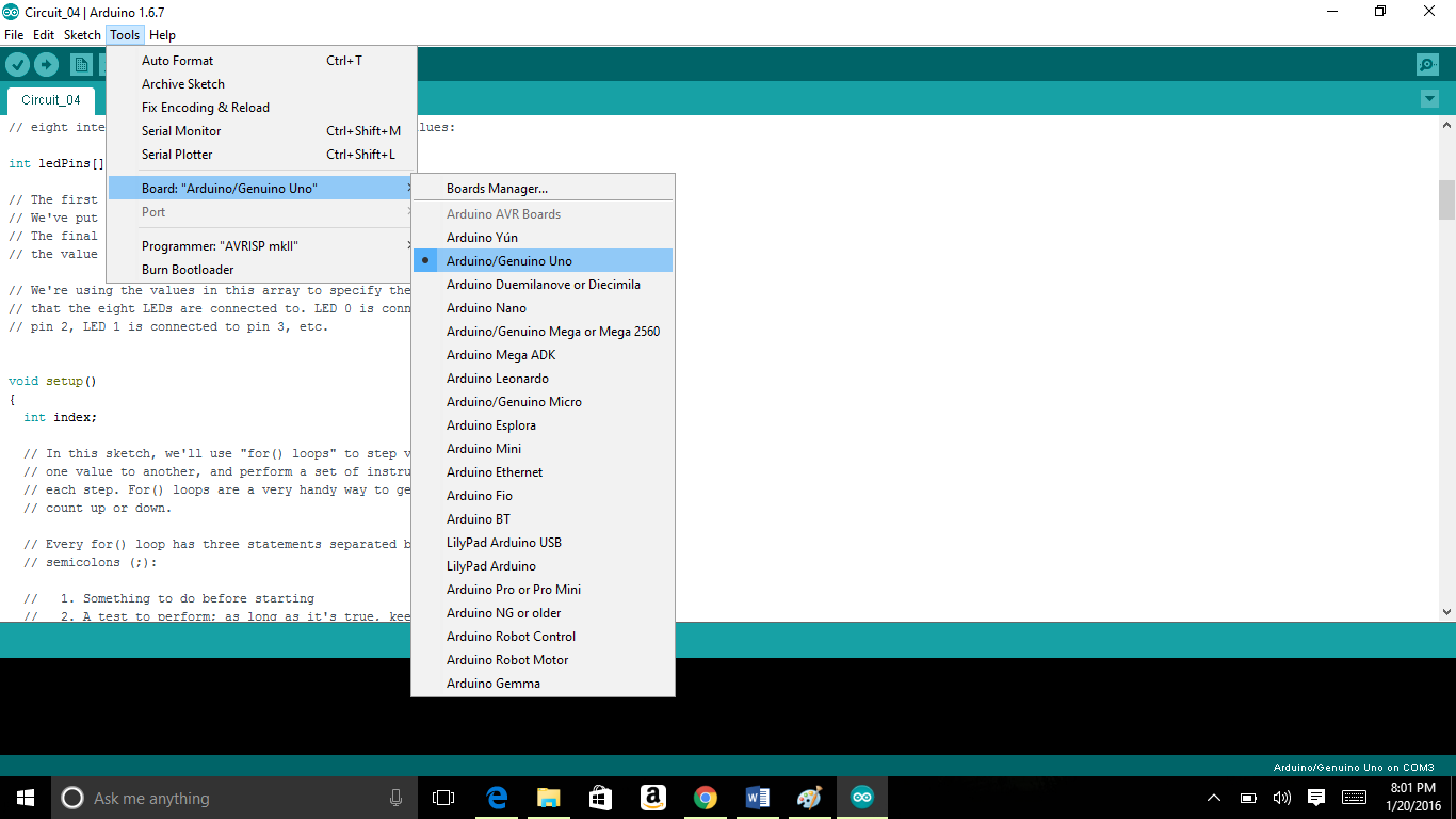 Controlling Multiple LEDs With an Arduino Uno. : 11 Steps (with ...
