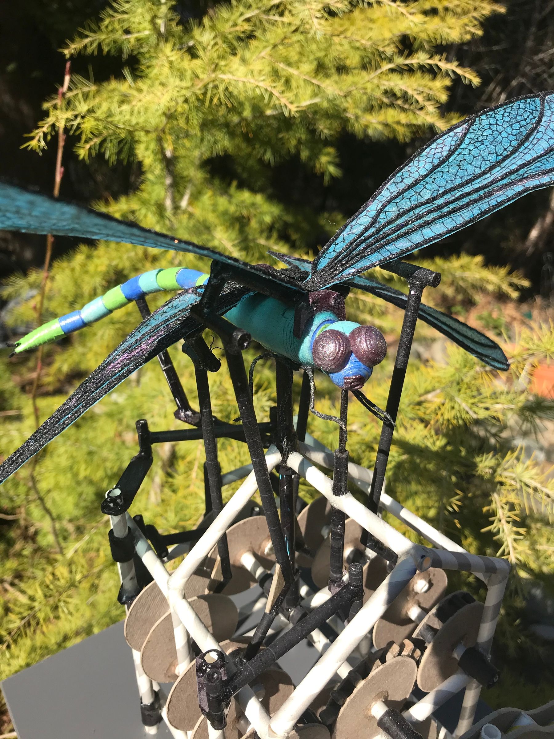 Paper Animatronic Dragonfly : 11 Steps (with Pictures) - Instructables