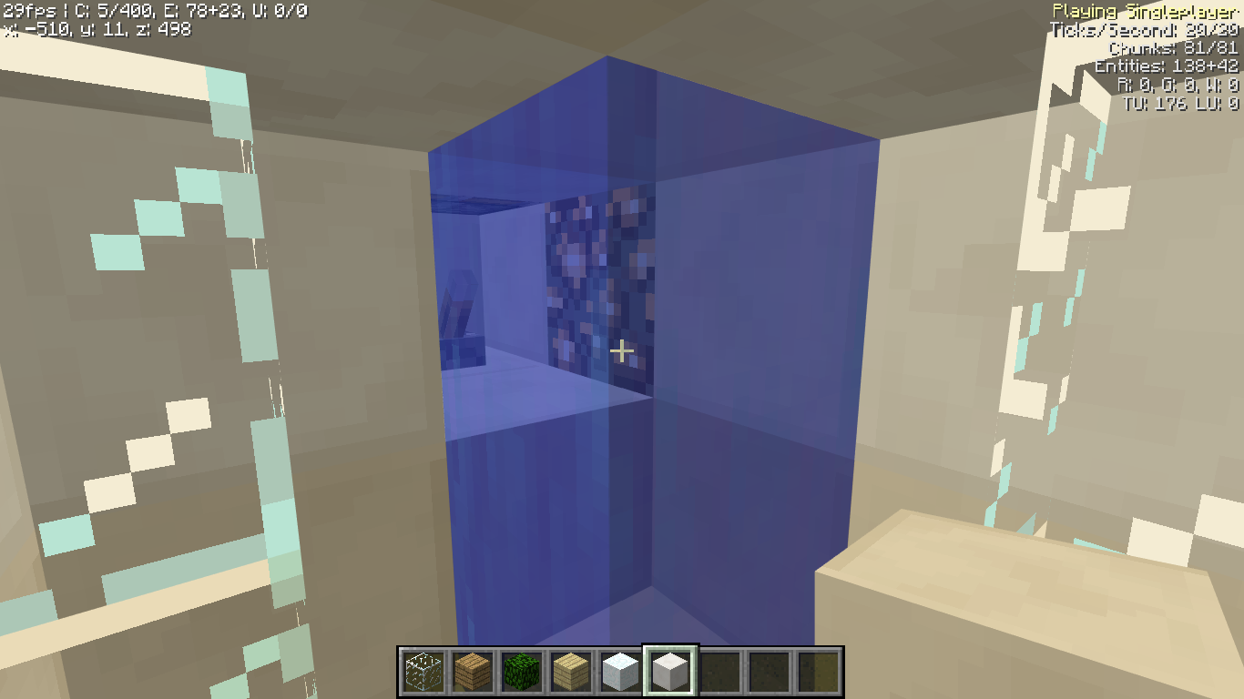 How to Make a Simple Shower in Minecraft : 6 Steps - Instructables