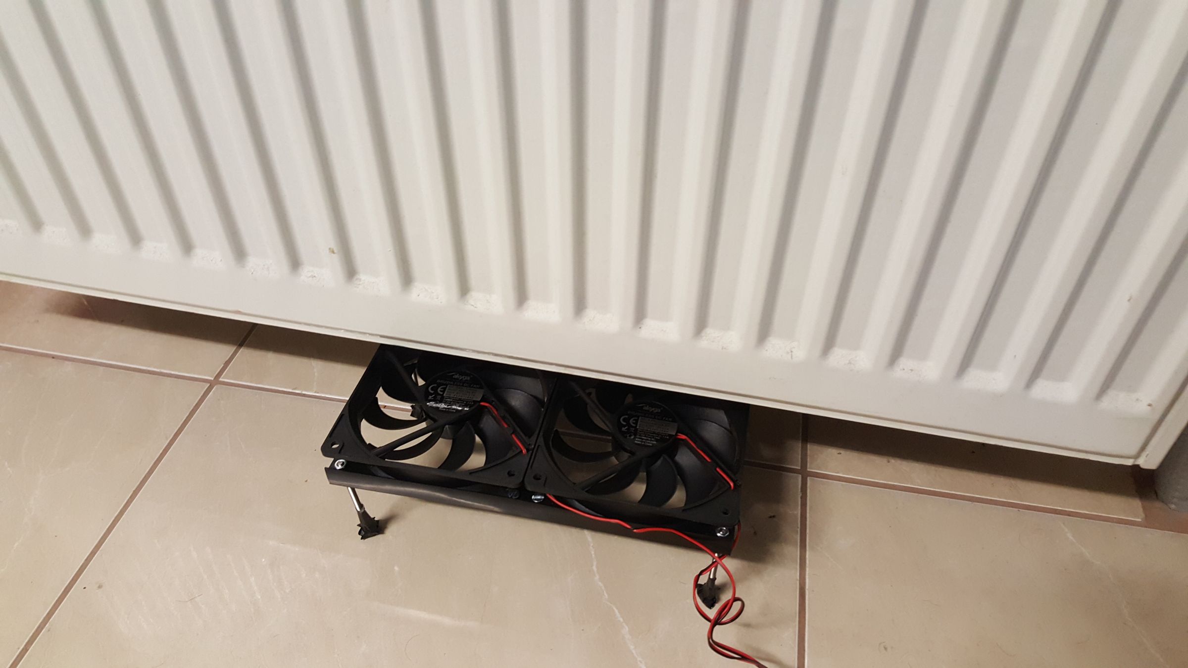 Fan Assembly for Fireplaces and Heat Radiators : 9 Steps (with Pictures ...