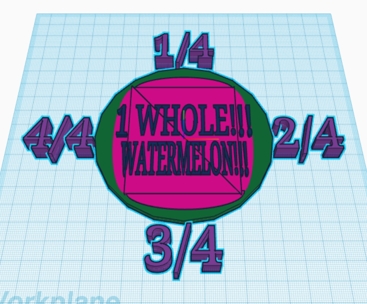 Learning Fractions With Tinkercad Code Blocks : 4 Steps - Instructables