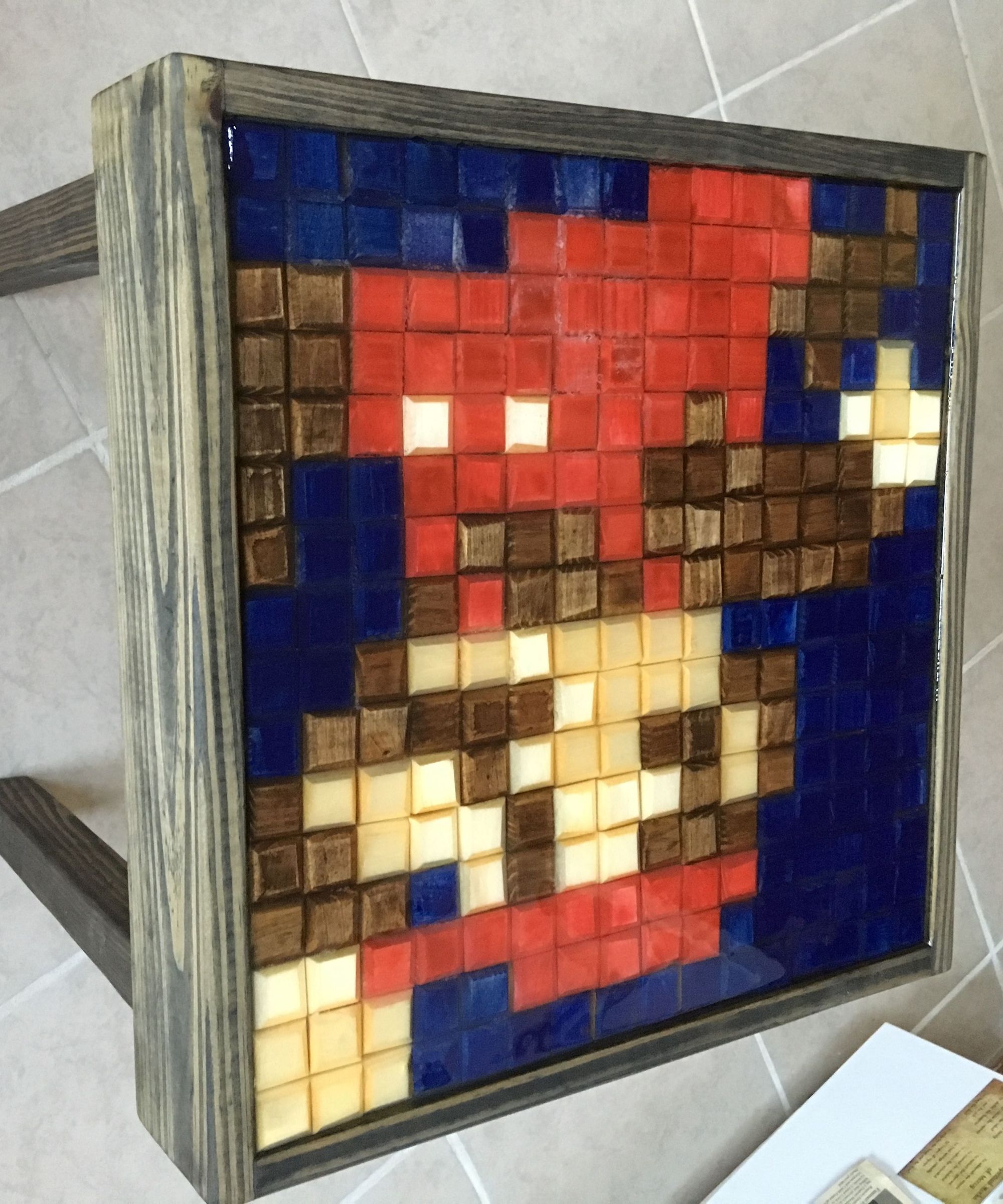 8bit Mario End Table : 8 Steps (with Pictures) - Instructables