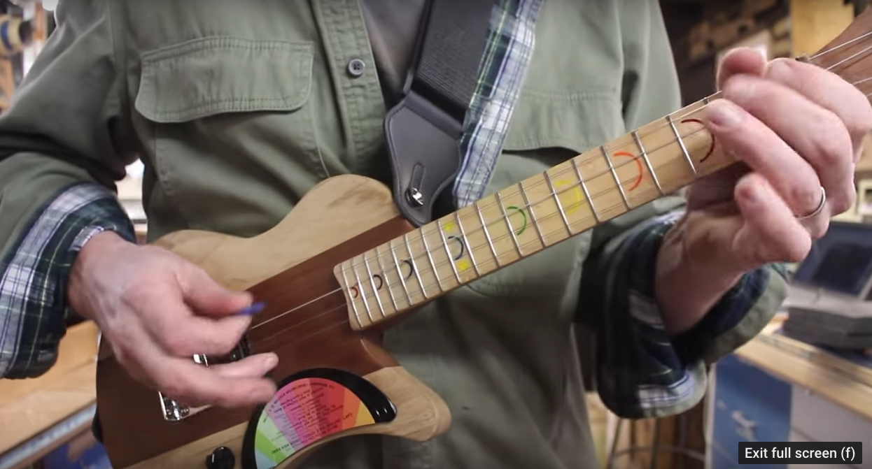 Rainbow-Themed Electric Ukulele : 4 Steps (with Pictures) - Instructables