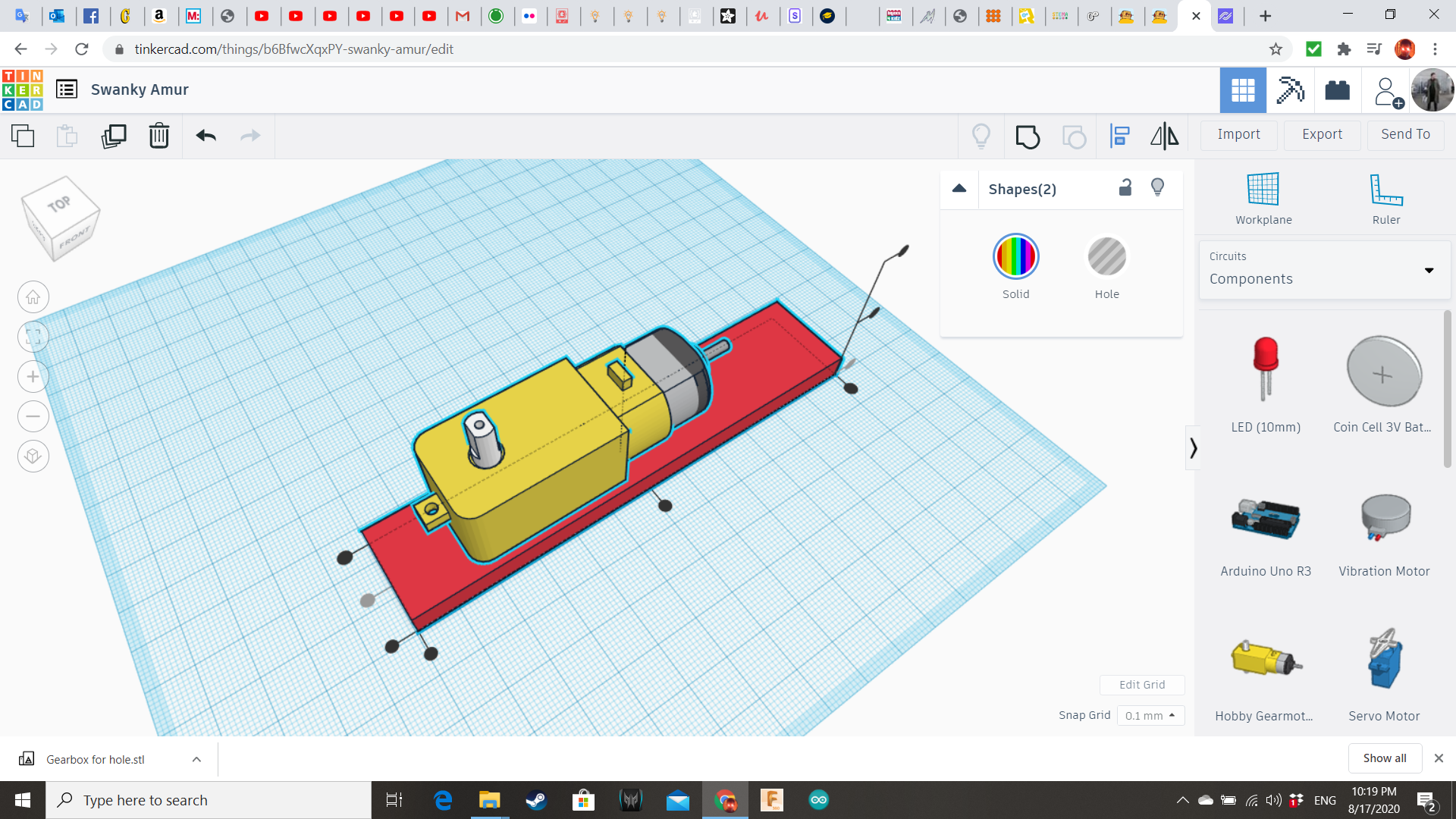 Tinkercad Robotics for School: Create TWO Walking Machines! : 27 Steps ...