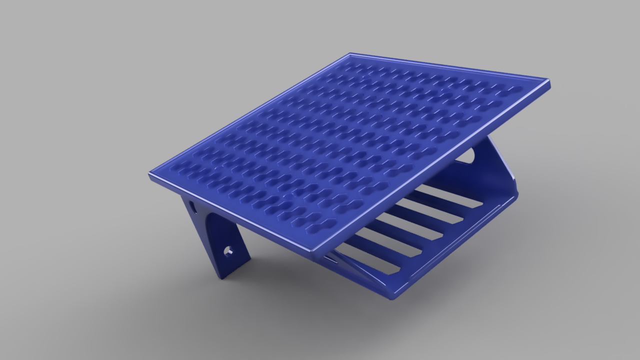 Utility Shelf: 20 × 20 Cm With Auxiliary Undershelf - Instructables