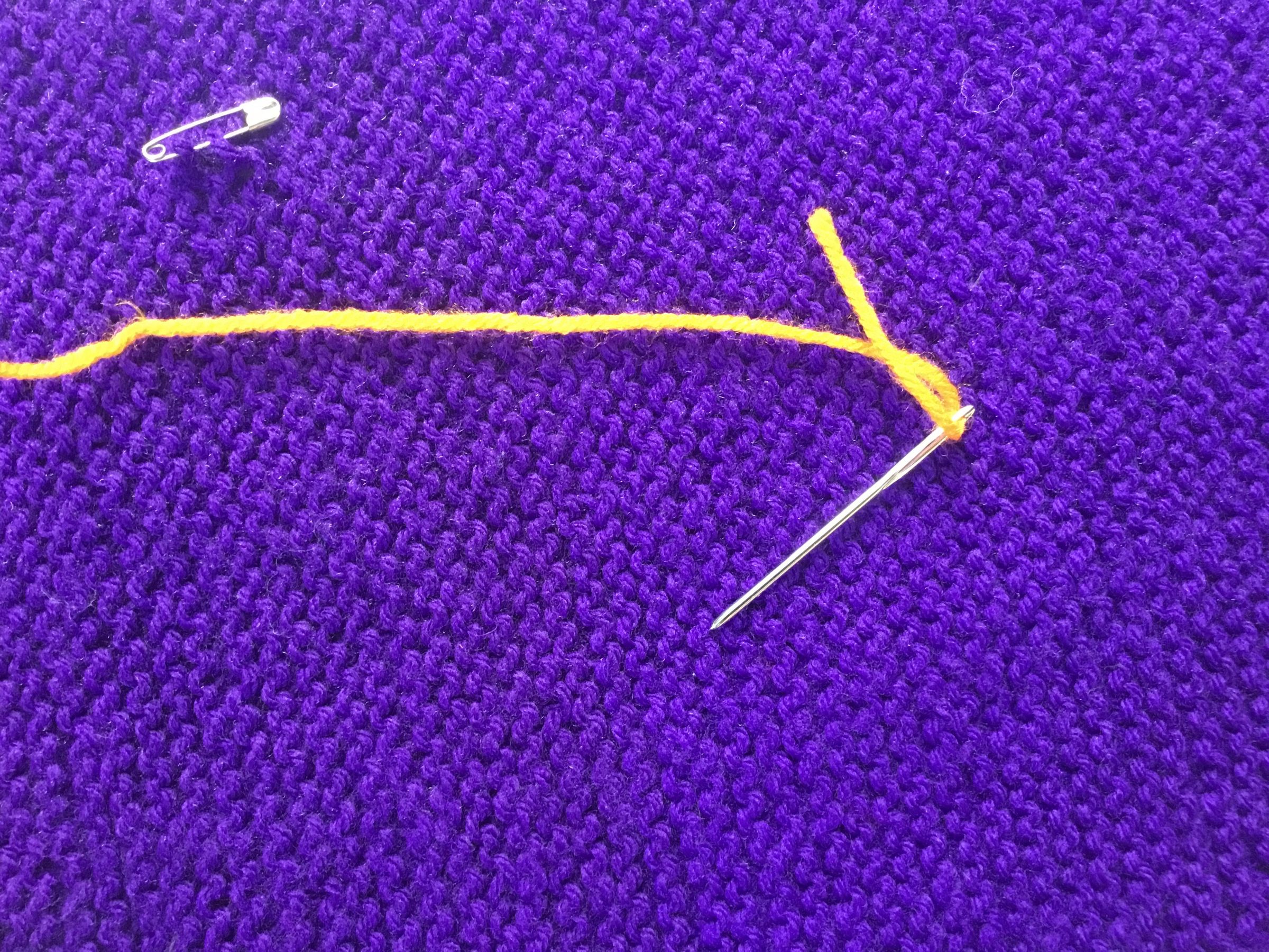 Fixing a Dropped Stitch- and Making It Cute : 4 Steps - Instructables