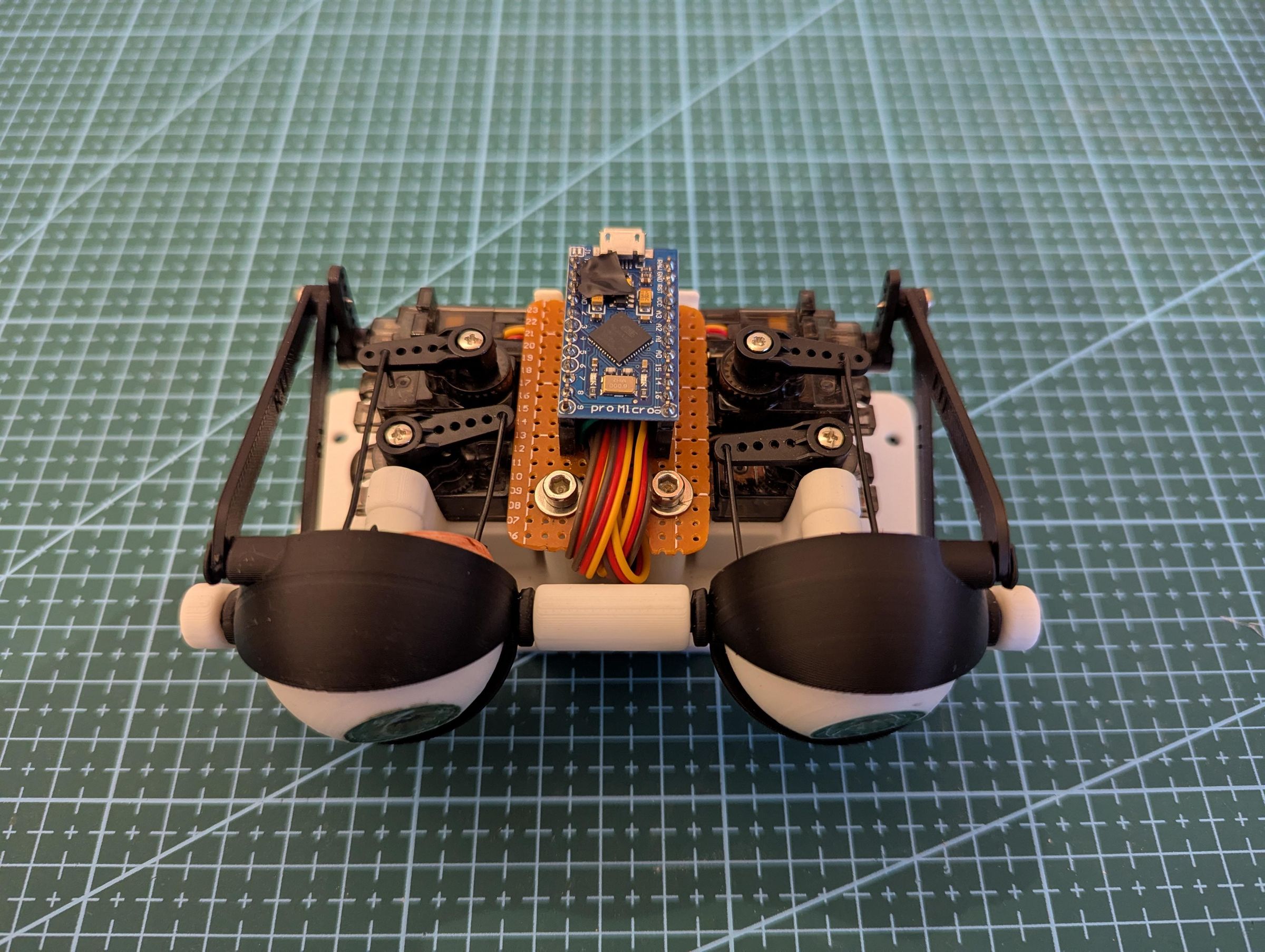 Animatronic Eyes - (Double and Single, 3D Printed, Compact, With ...