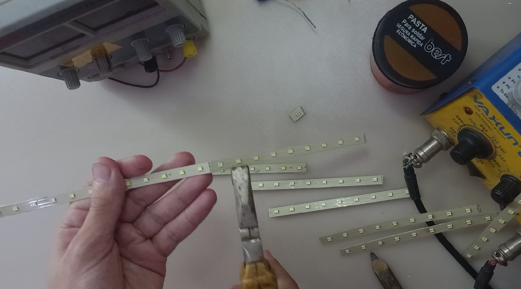 LED Photograpy Light Pannel. From Salvaged LED Strips : 6 Steps (with ...