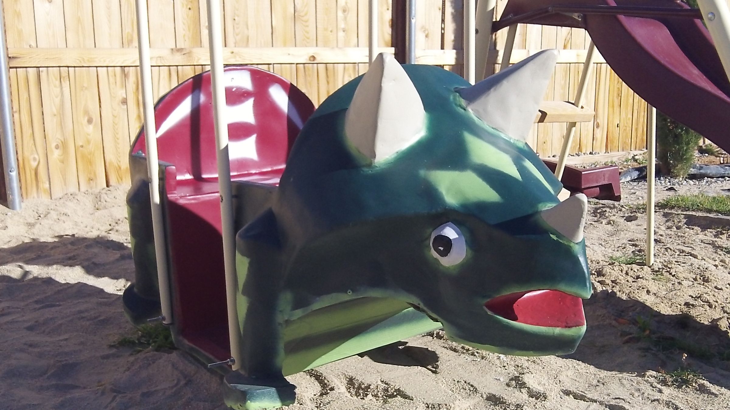 Dinosaur for Your Swing Set! : 12 Steps (with Pictures) - Instructables