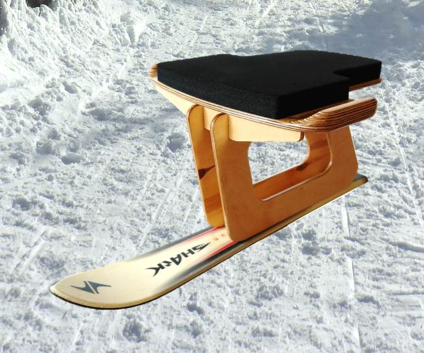 DIY Ski Bob or Ski Sled - Ski Rodel Selber Bauen (with Pictures ...