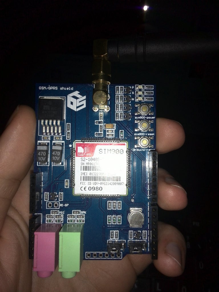Home Automation System Using Arduino And Sim900 Gsm Module 9 Steps Instructables