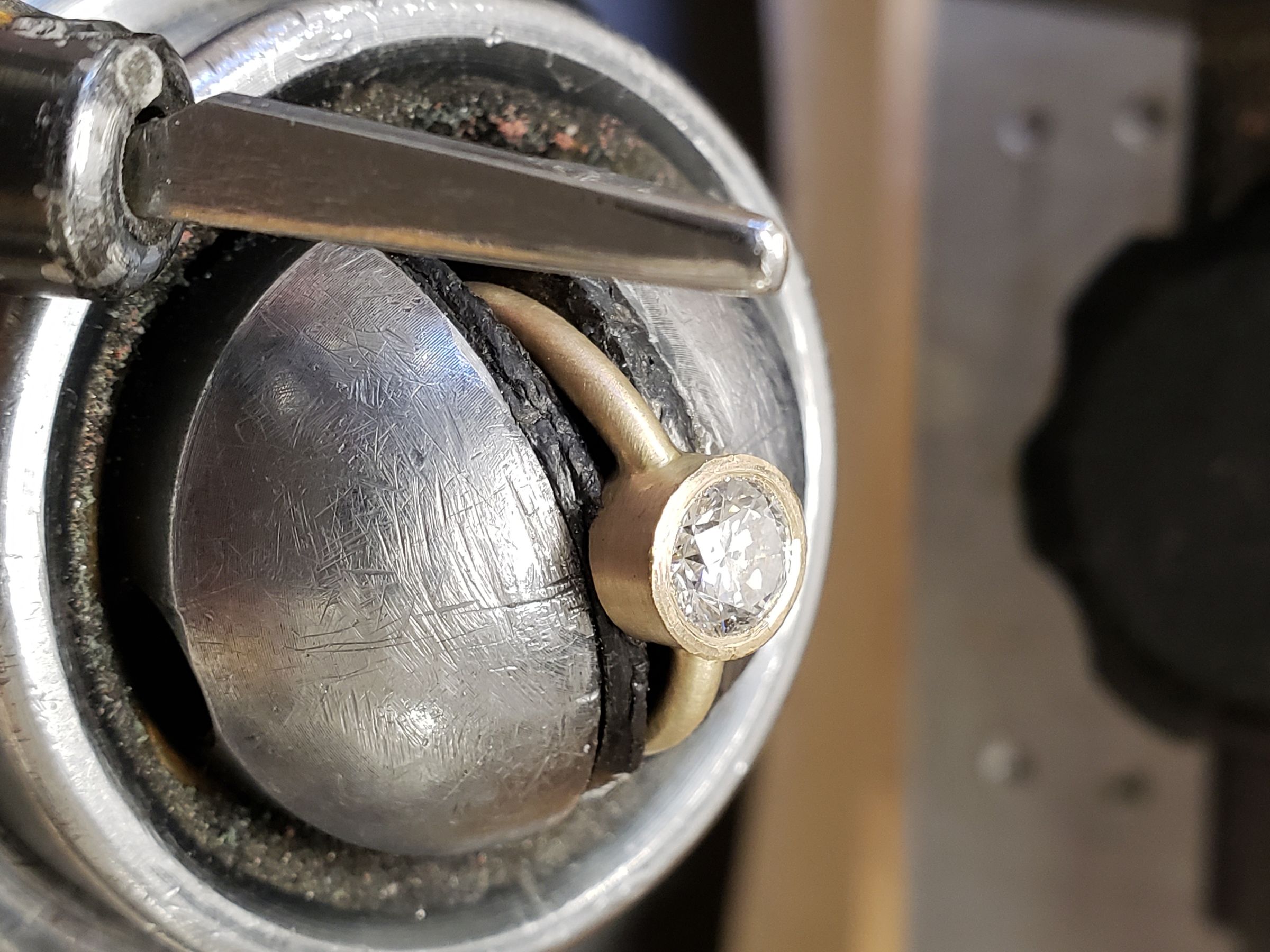 Making a Simple Bezel Set Ring : 4 Steps (with Pictures) - Instructables