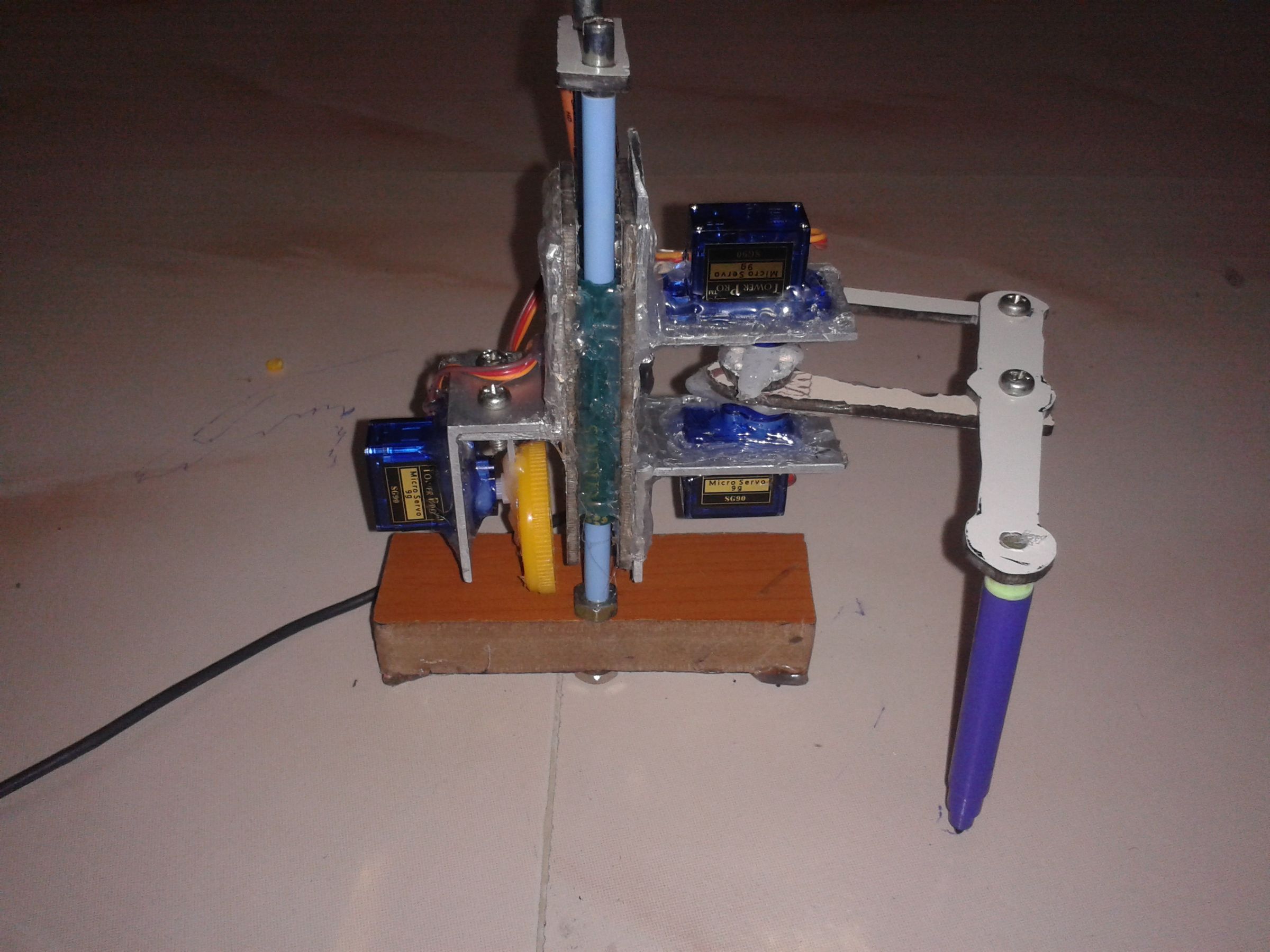 Cute Drawing Buddy V1, SCARA Robot - Arduino : 20 Steps (with Pictures ...