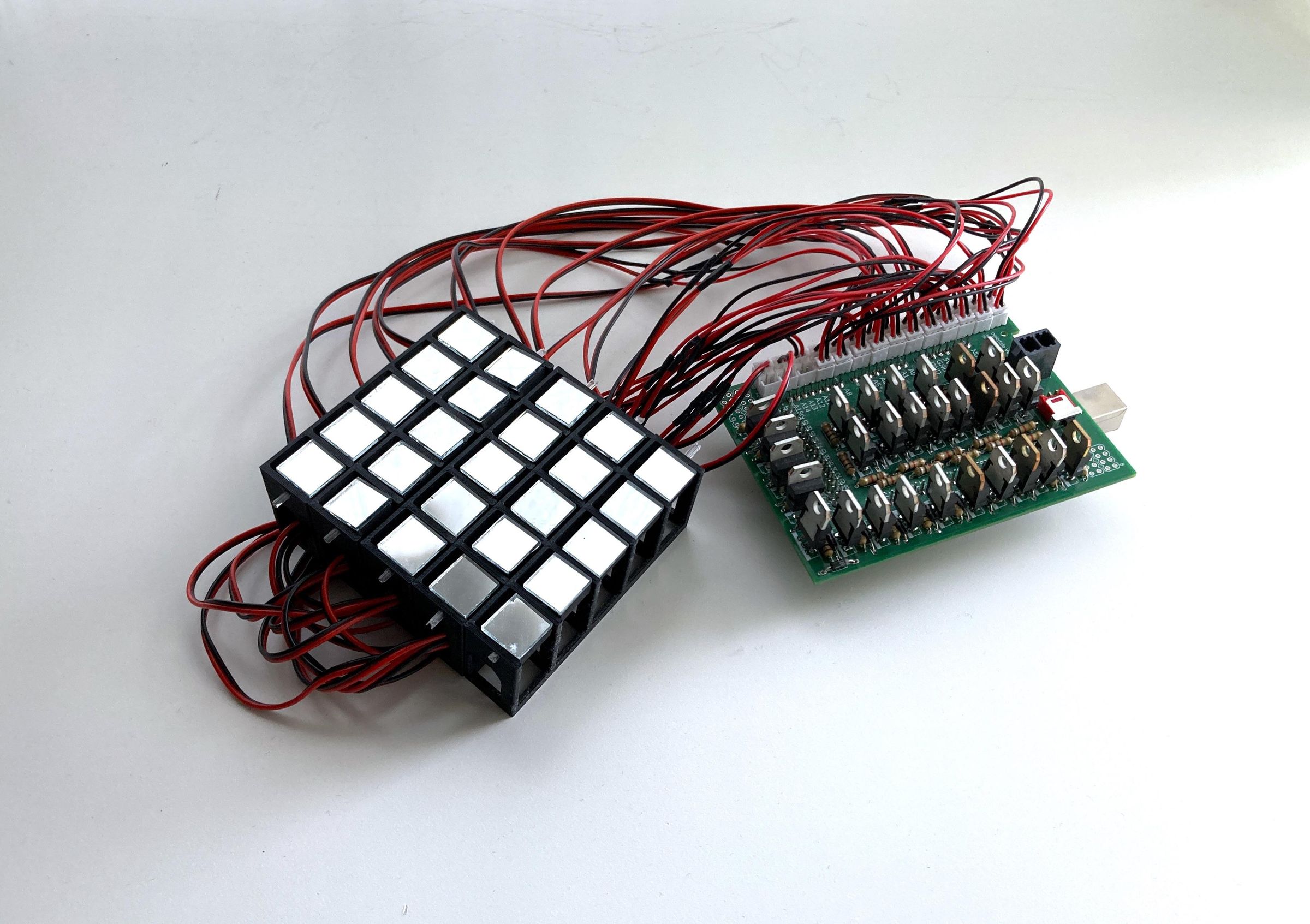 Digital Mirror Device Macroscale Model 6 Steps With Pictures Instructables