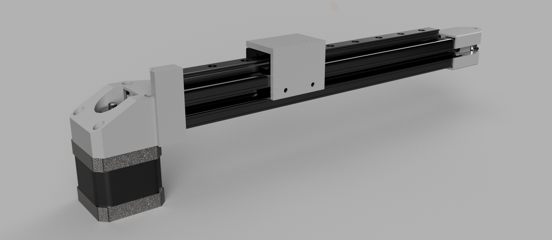 Generic Linear Actuator With Built-in Tension Spring : 5 Steps (with ...