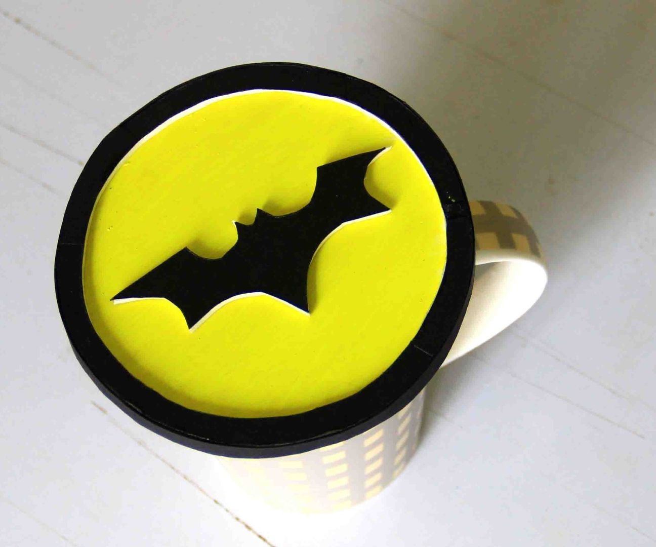 Make a Batman Coaster : 3 Steps - Instructables