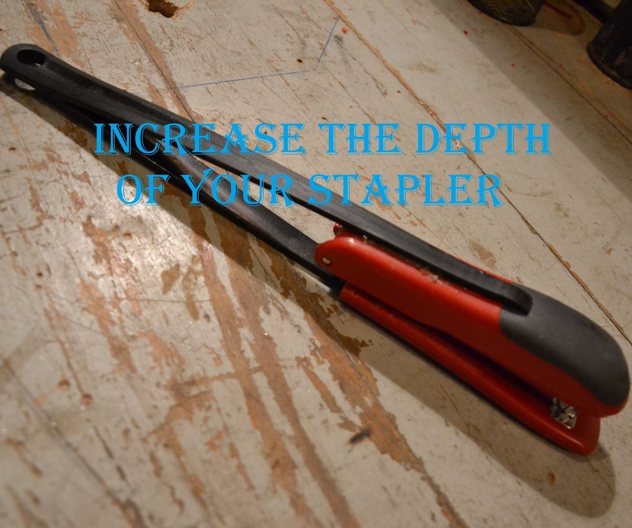 Increase Stapling Depth of Your Stapler : 3 Steps - Instructables