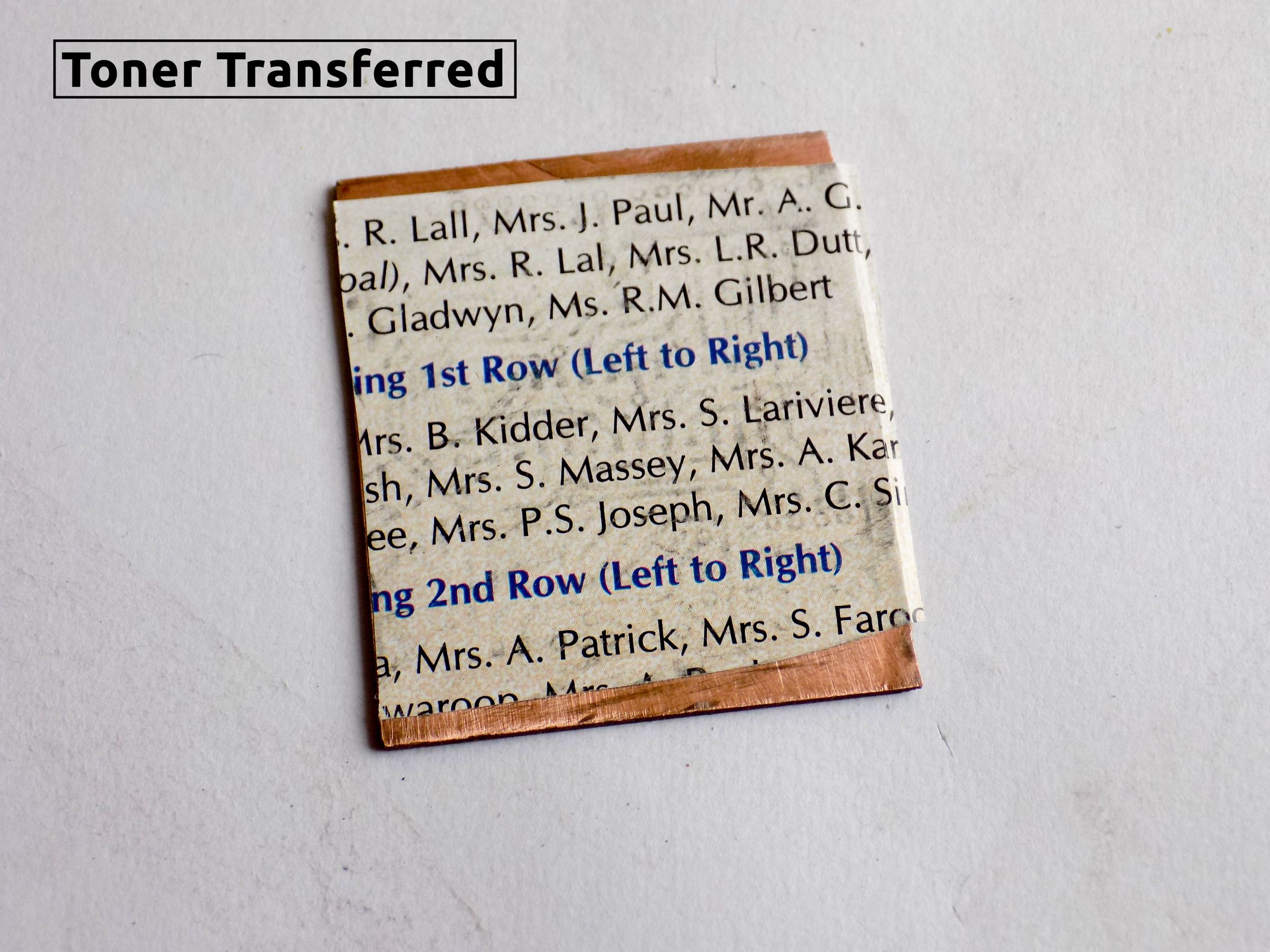 Making PCBs at Home (Toner Transfer Method) : 8 Steps (with Pictures ...