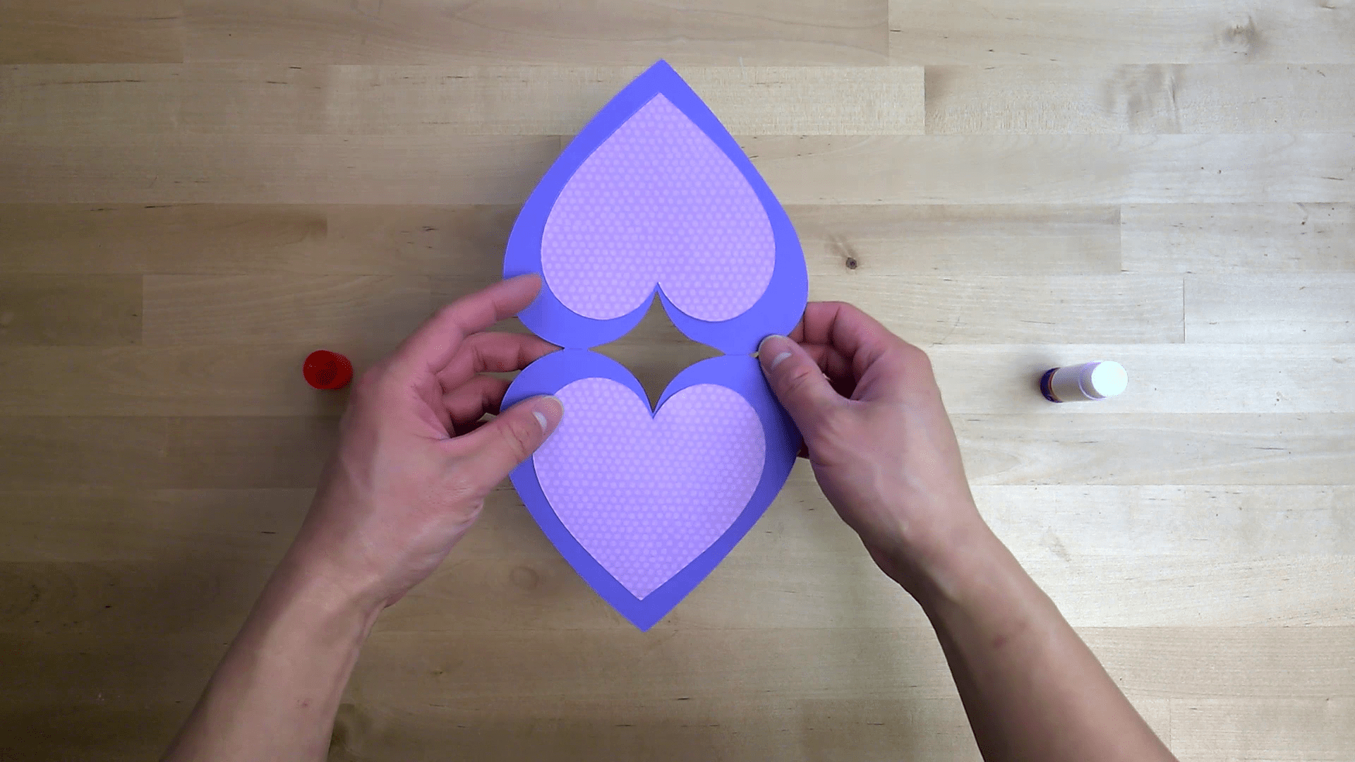 Heart Greeting Flip Card : 4 Steps - Instructables