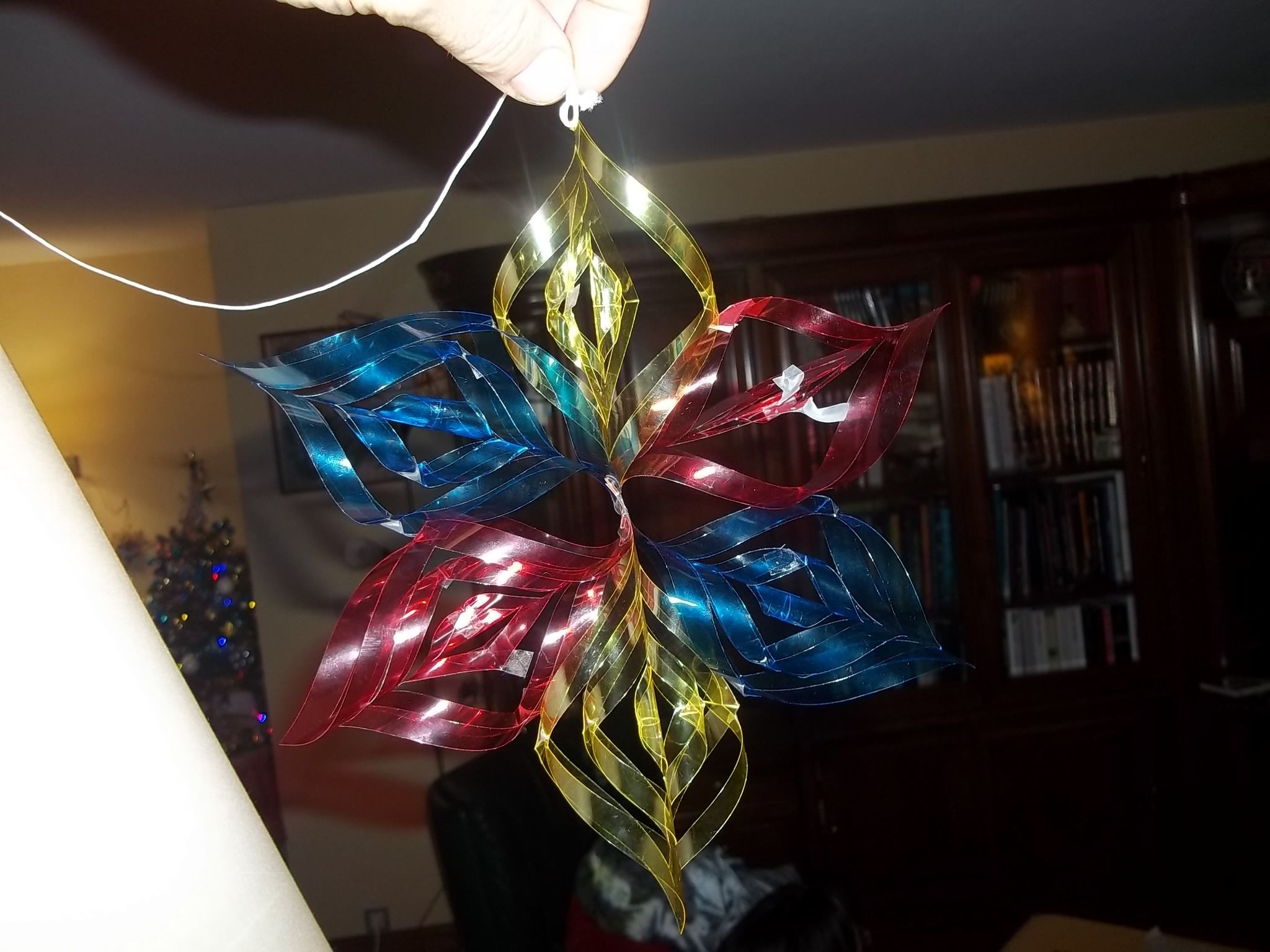 Plastic Snowflake - Instructables