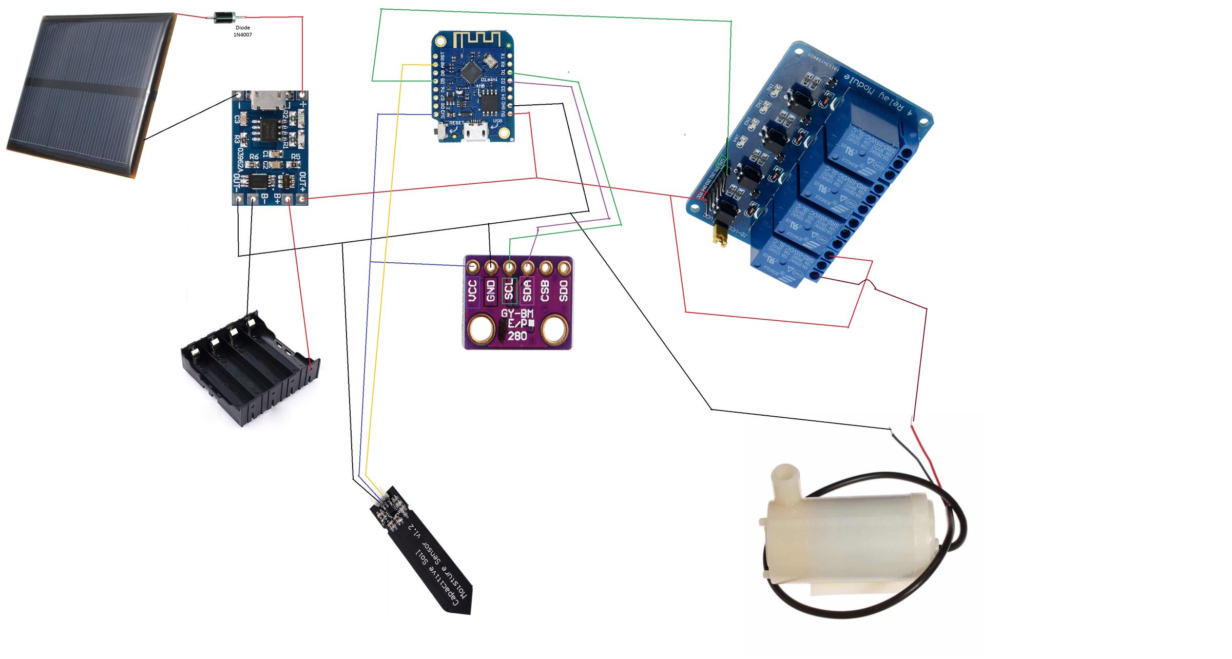 Arduino Automatic Watering System (Garduino) : 6 Steps - Instructables