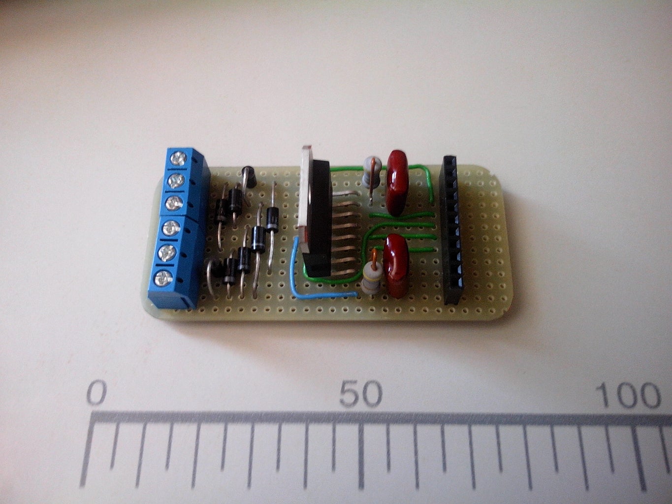 Dual H Bridge L298 Breakout Board Homemade 6 Steps Instructables