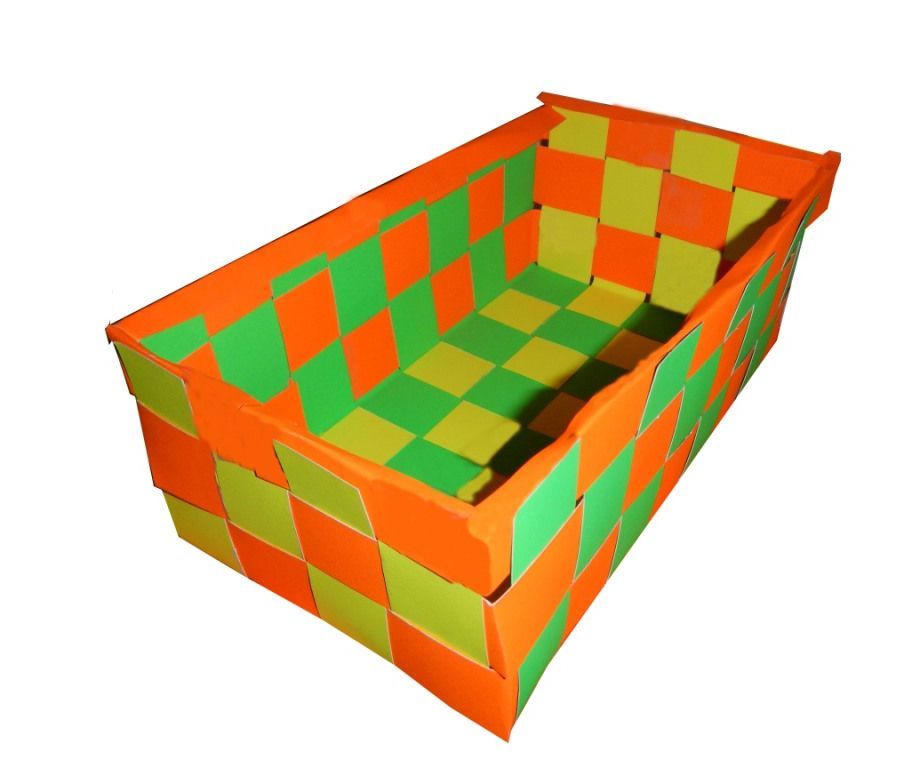 Easy Paper Basket : 10 Steps - Instructables