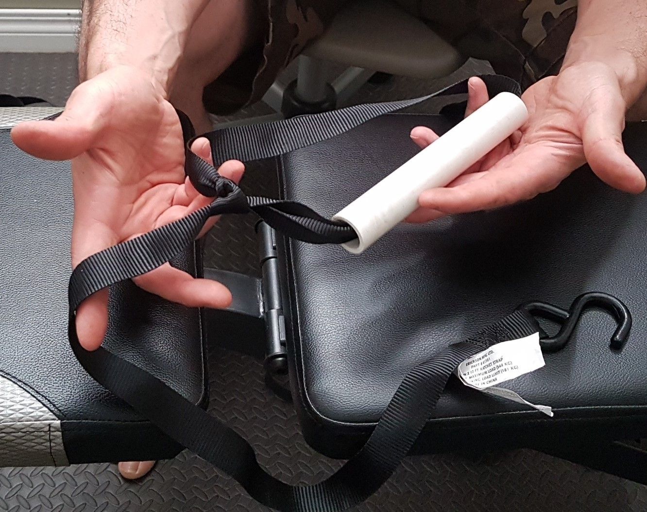 Budget ($12) Suspension Straps (TRX-type) : 14 Steps (with Pictures ...