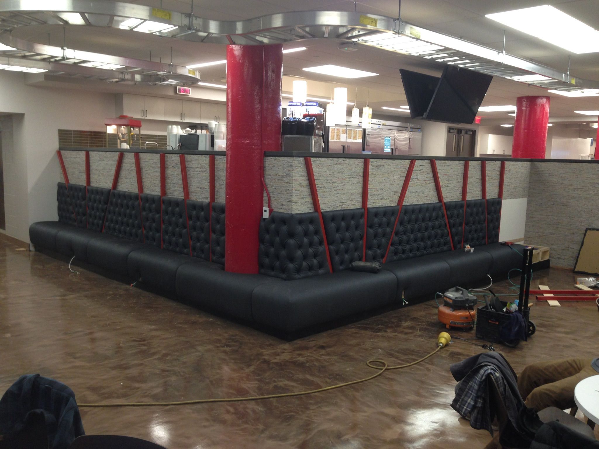 Cafeteria Banquette Seating (booth Seats) : 9 Steps (with Pictures ...