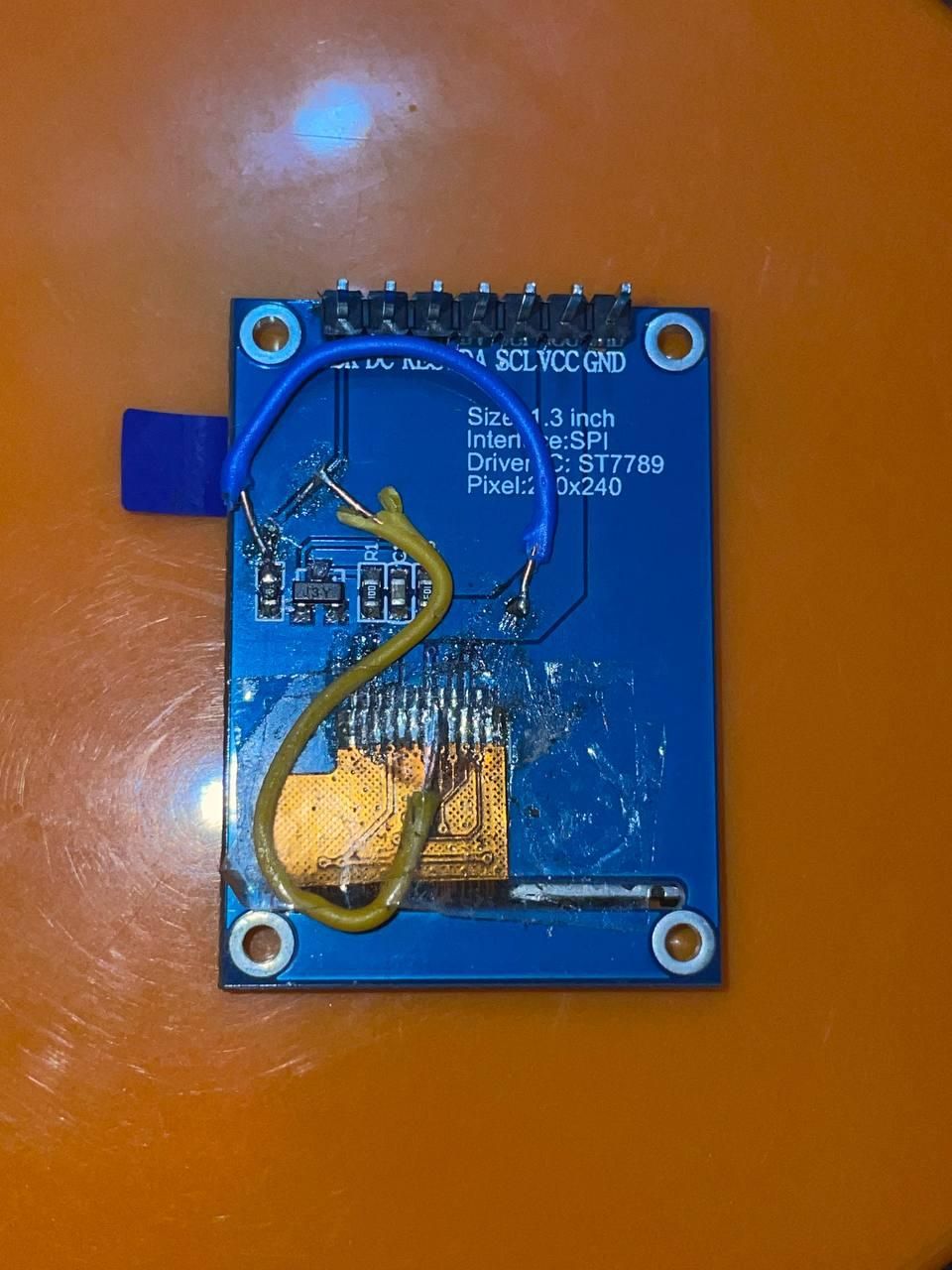 Adding CS Pin to ST7789 1.3" IPS LCD : 5 Steps - Instructables