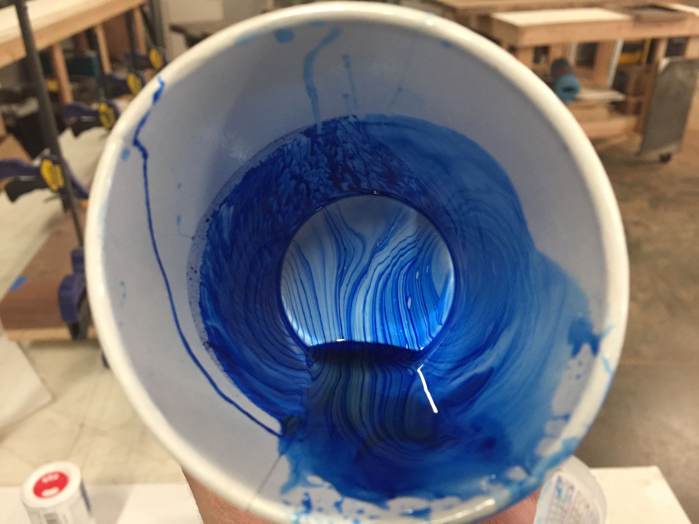 LED Lit Walnut and Resin-River Coffee Table That Charges Your Phone ...