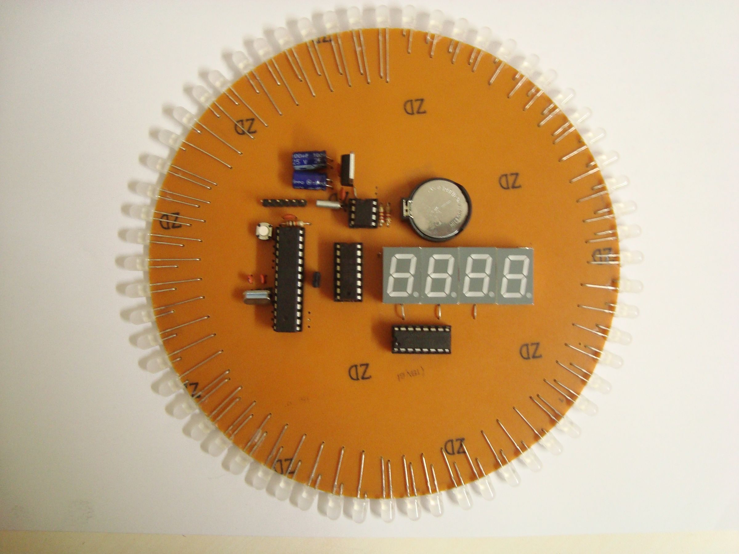 Arduino Digital Clock (With Charlieplexing LEDs, 7 Segment Displays ...